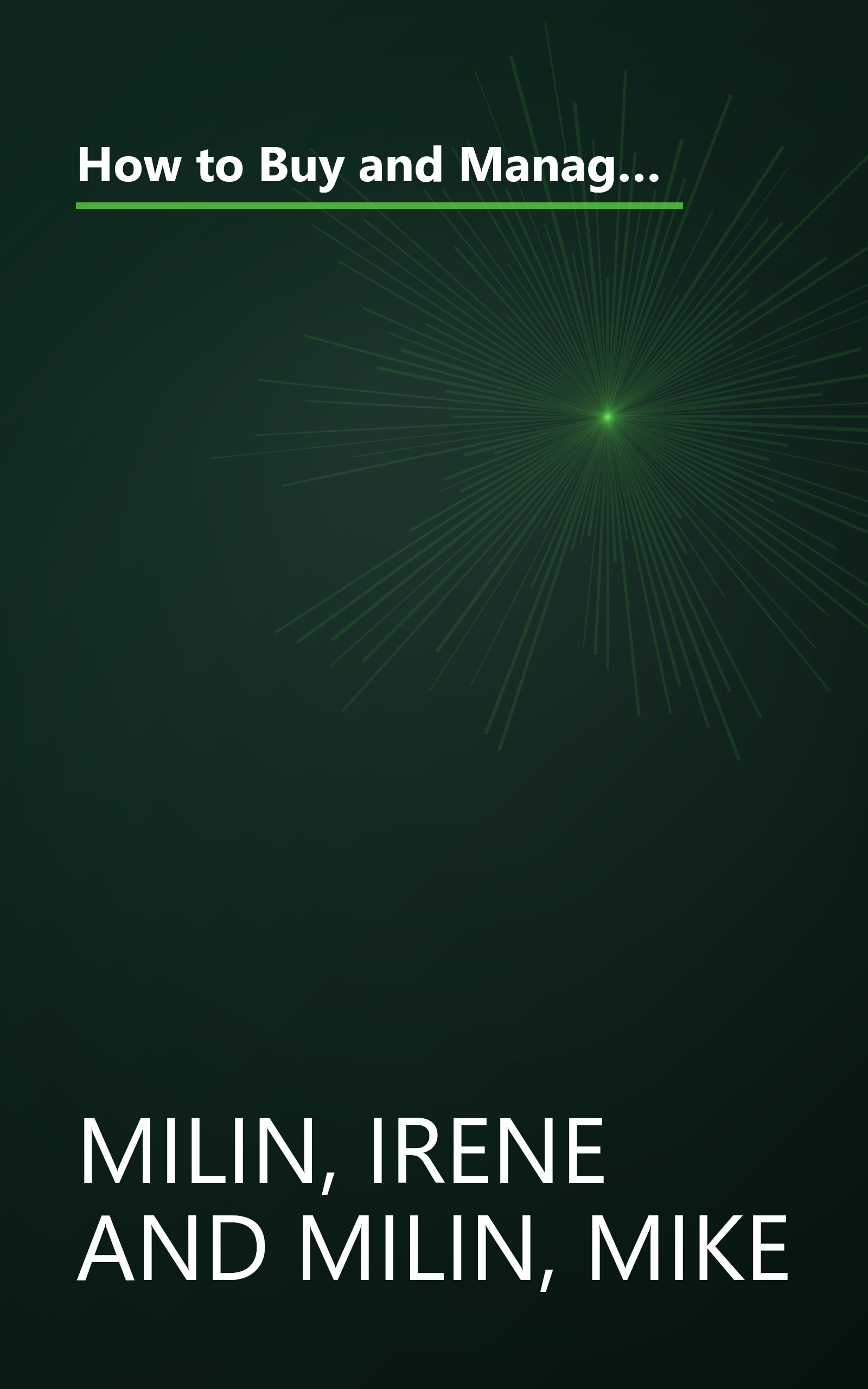 How to Buy and Manage Rental Properties: The Milin Method of Real Estate Management for the Small Investor book cover