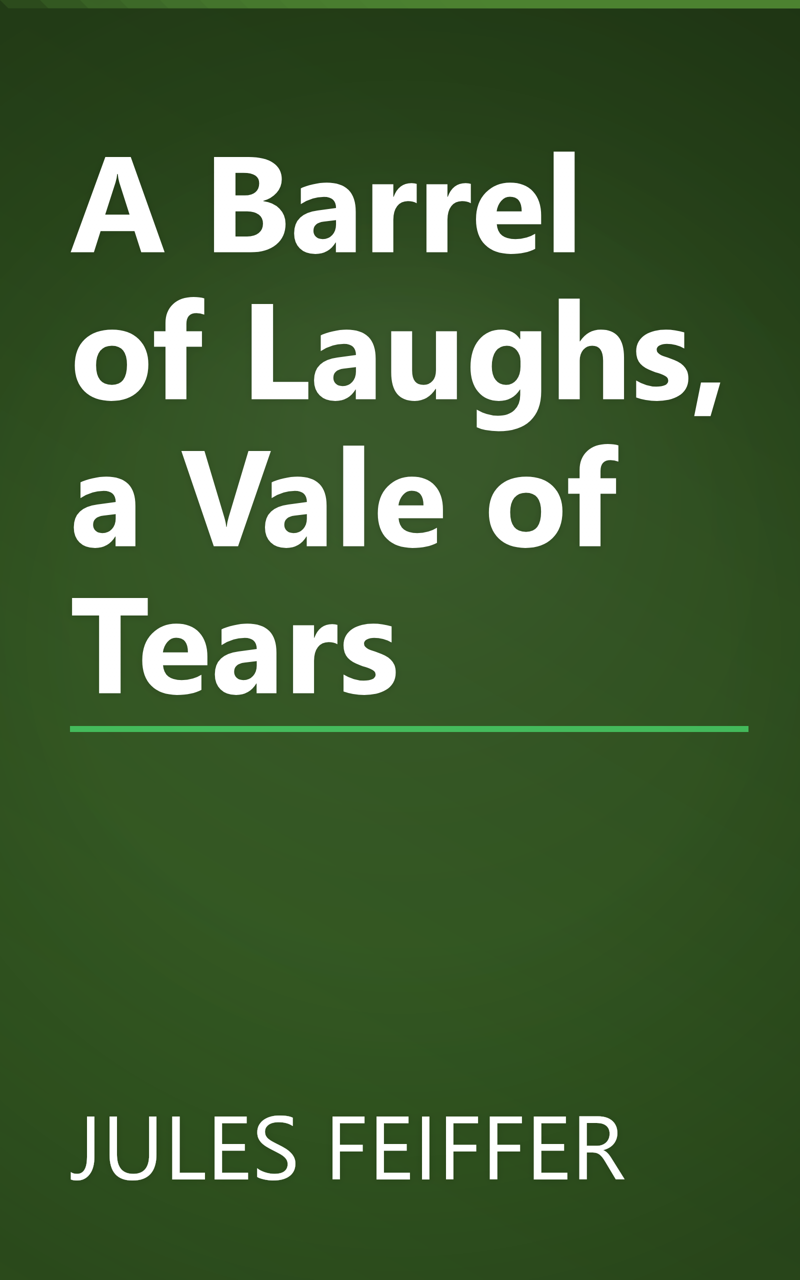 A Barrel of Laughs, a Vale of Tears book cover