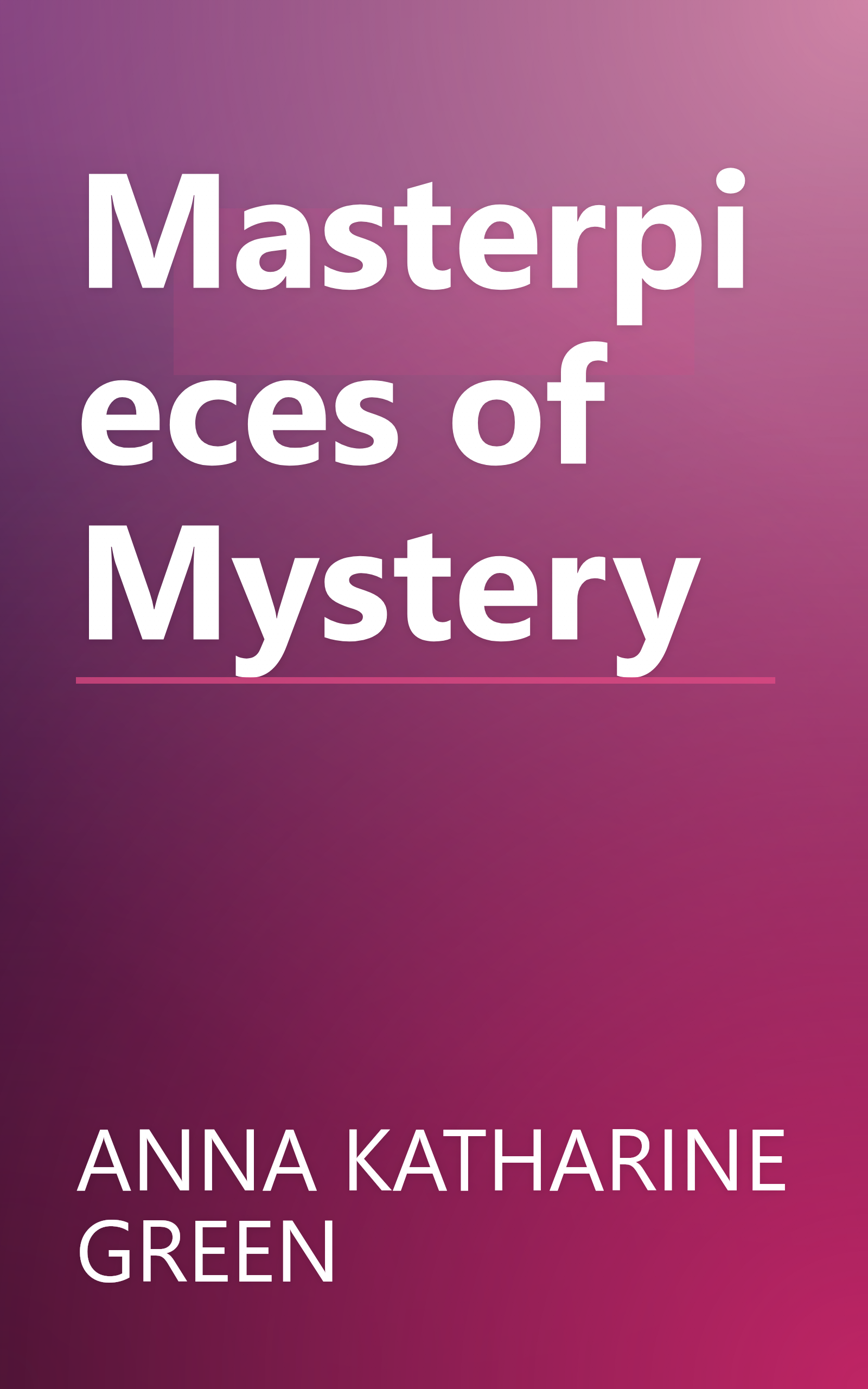 Masterpieces of Mystery book cover