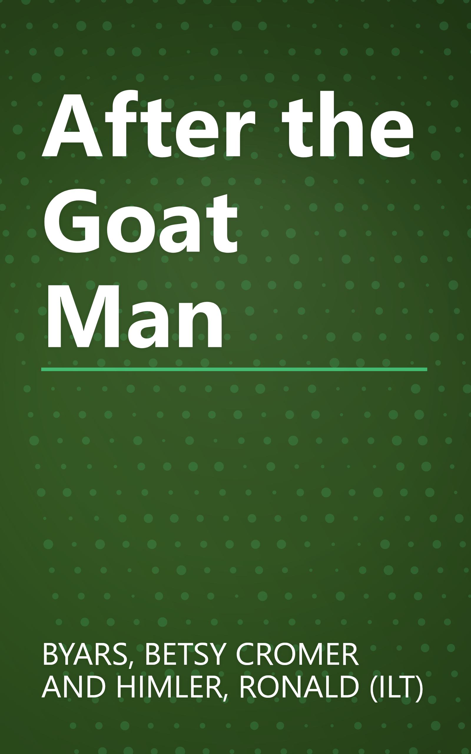 After the Goat Man book cover