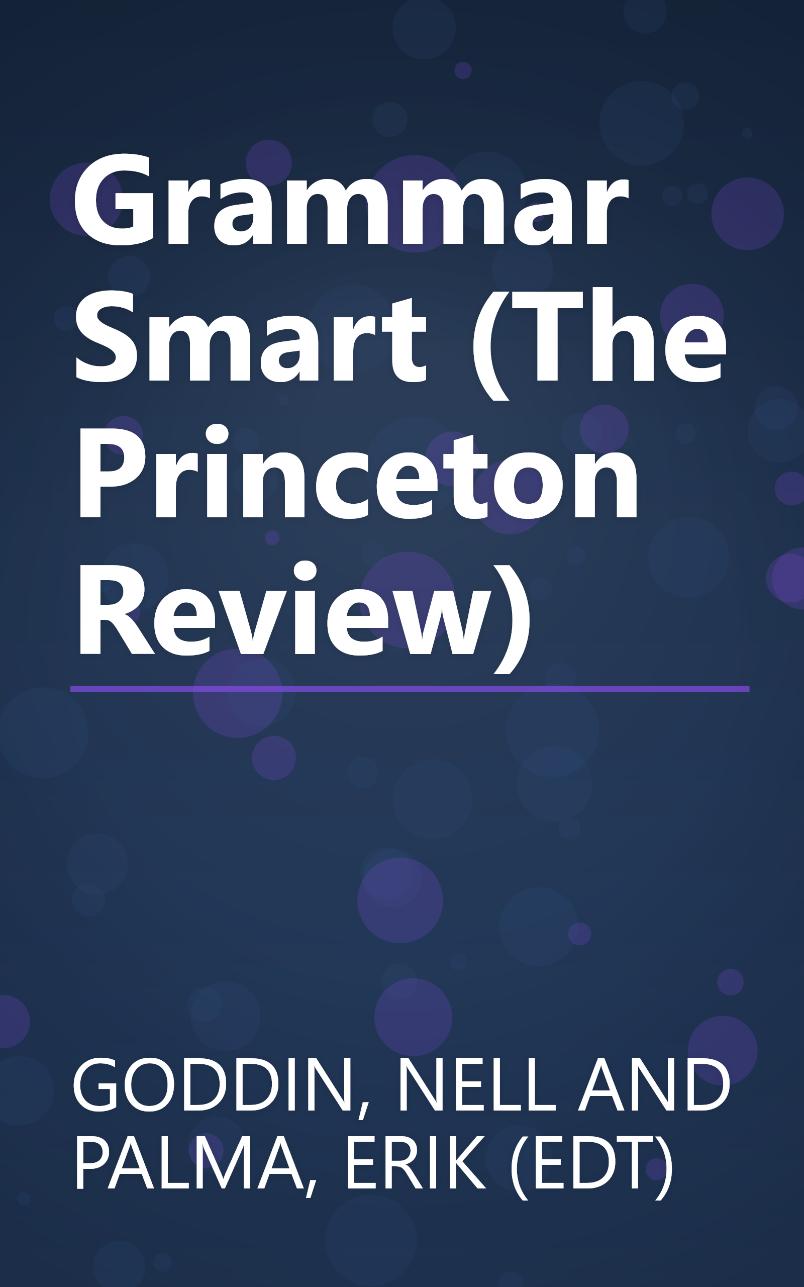 Grammar Smart (The Princeton Review) book cover