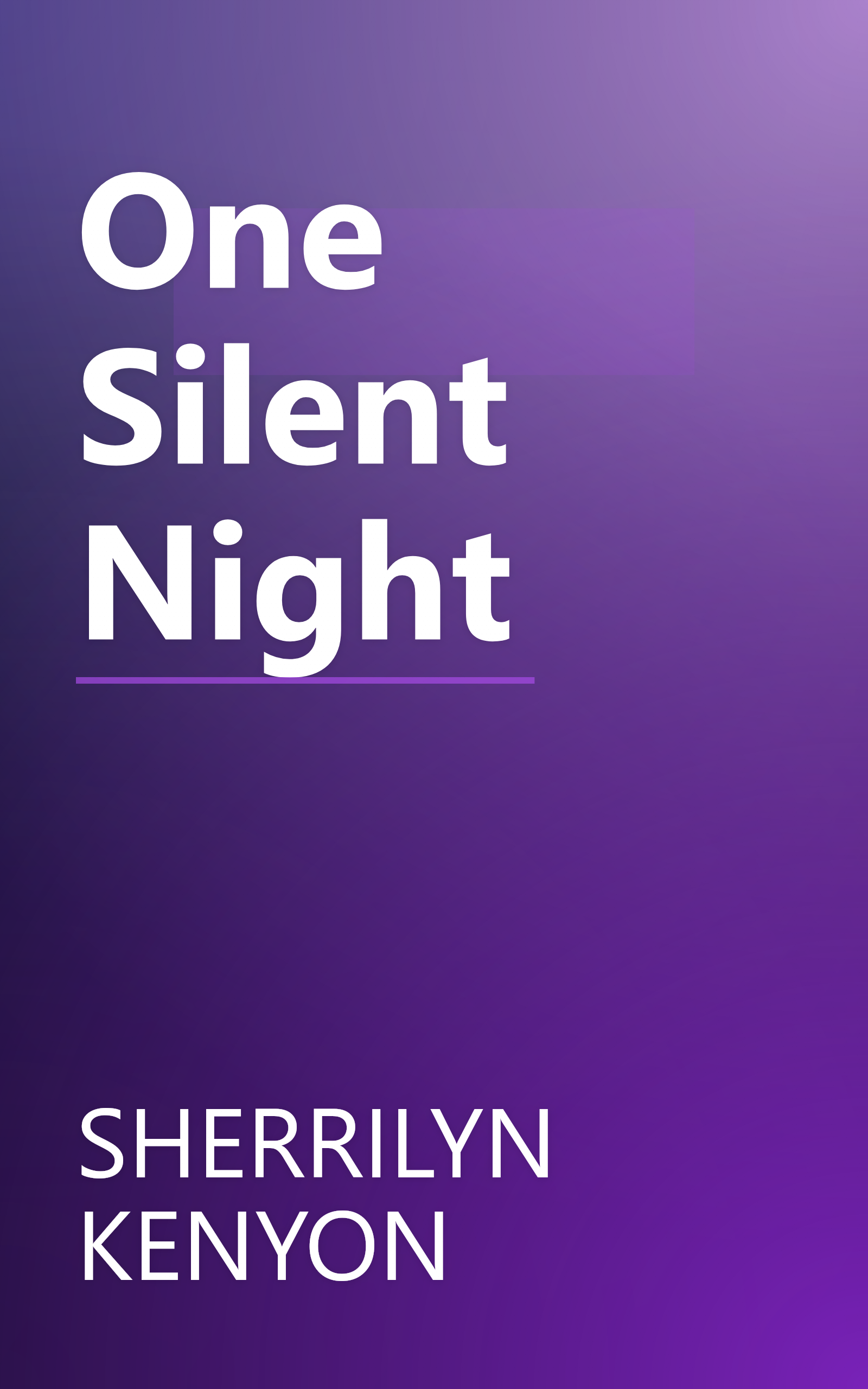 One Silent Night book cover