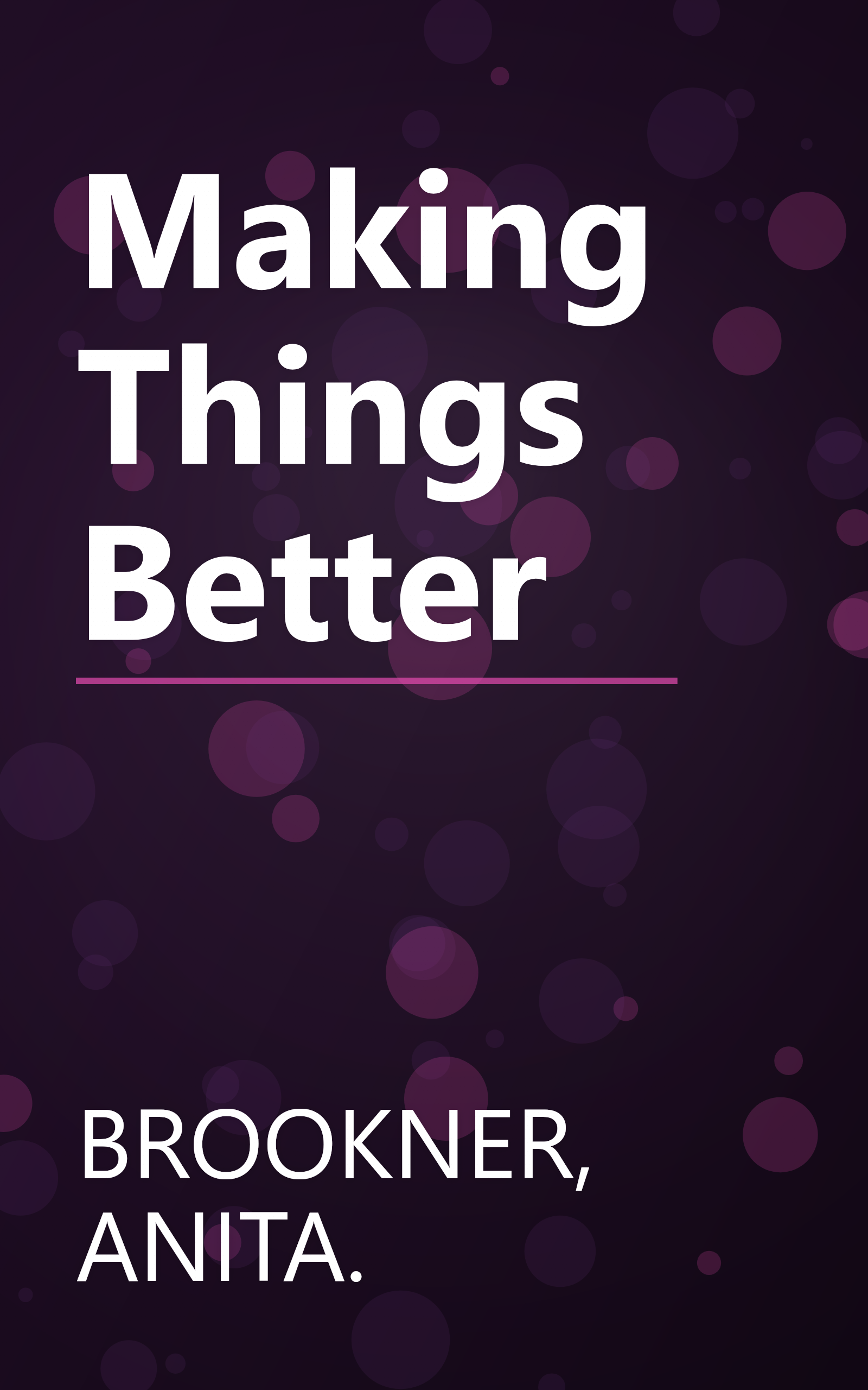 Making Things Better book cover