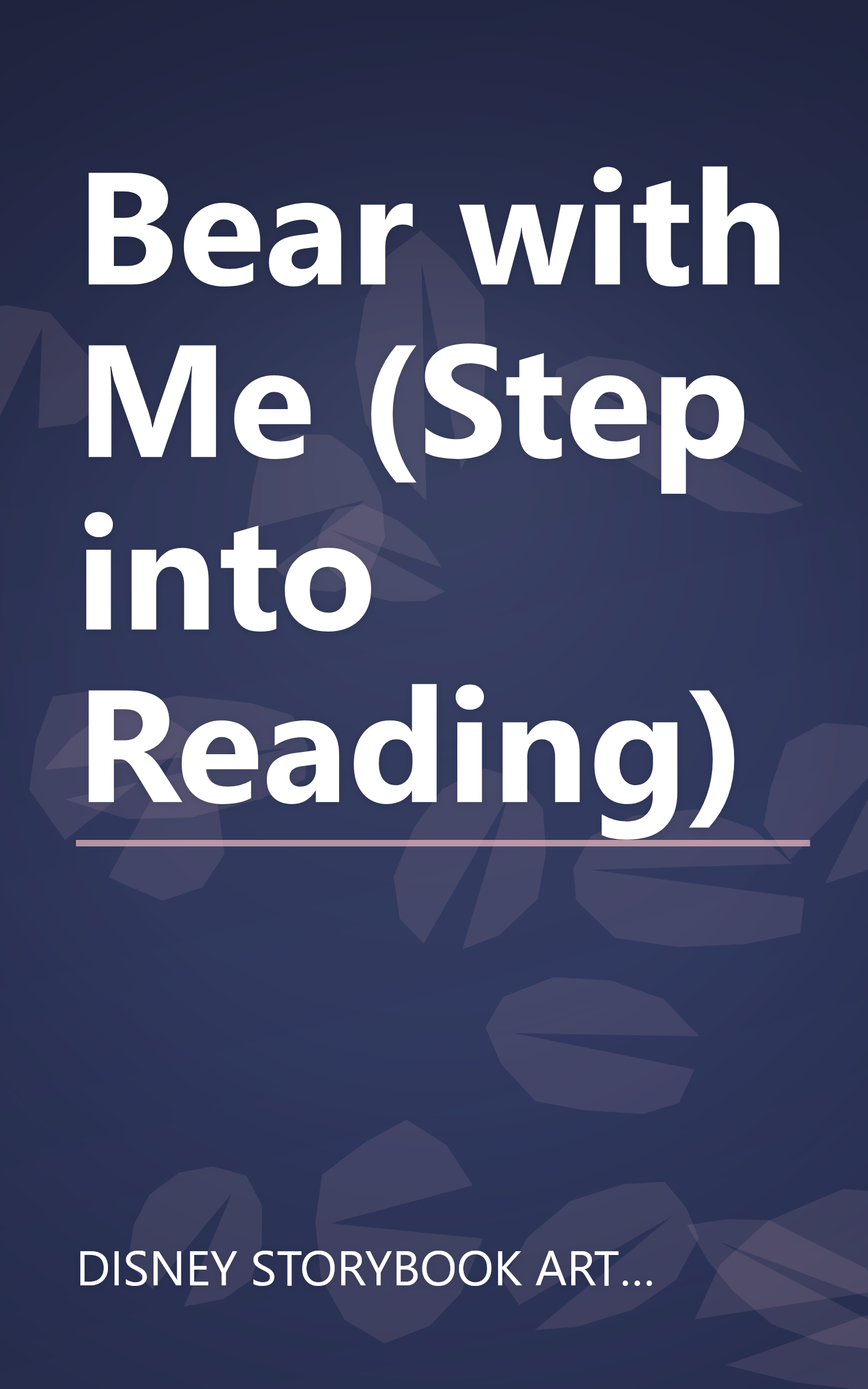 Bear with Me (Step into Reading) book cover