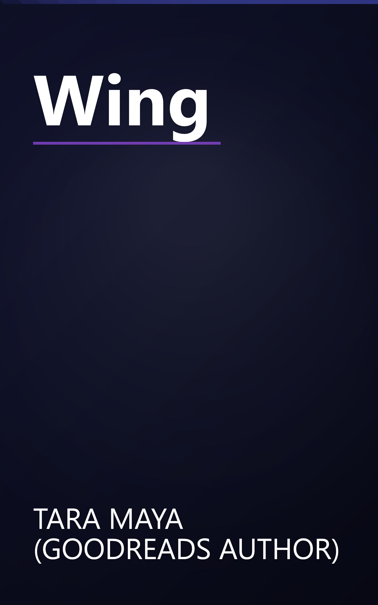 Wing book cover