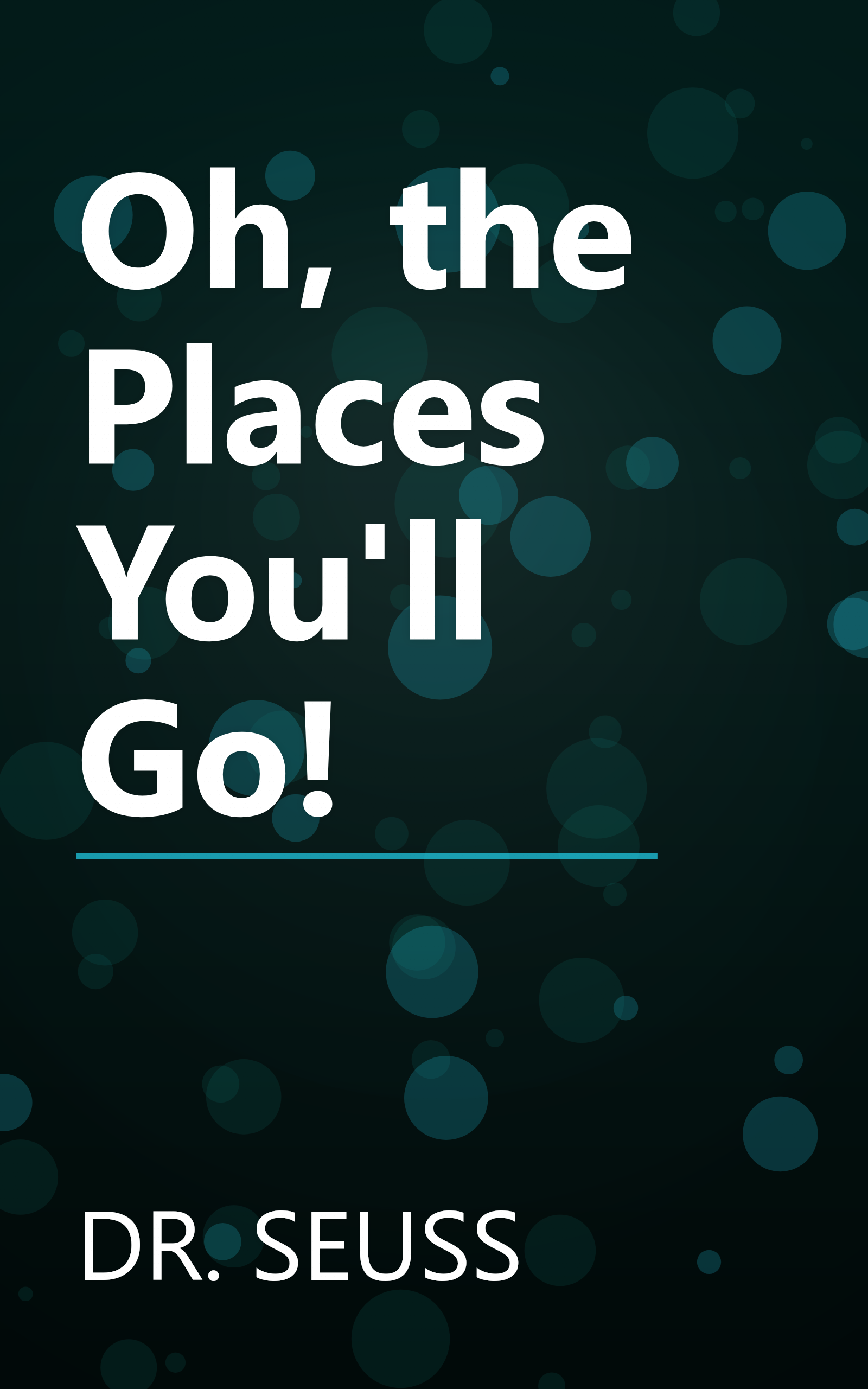 Oh, the Places You'll Go! book cover