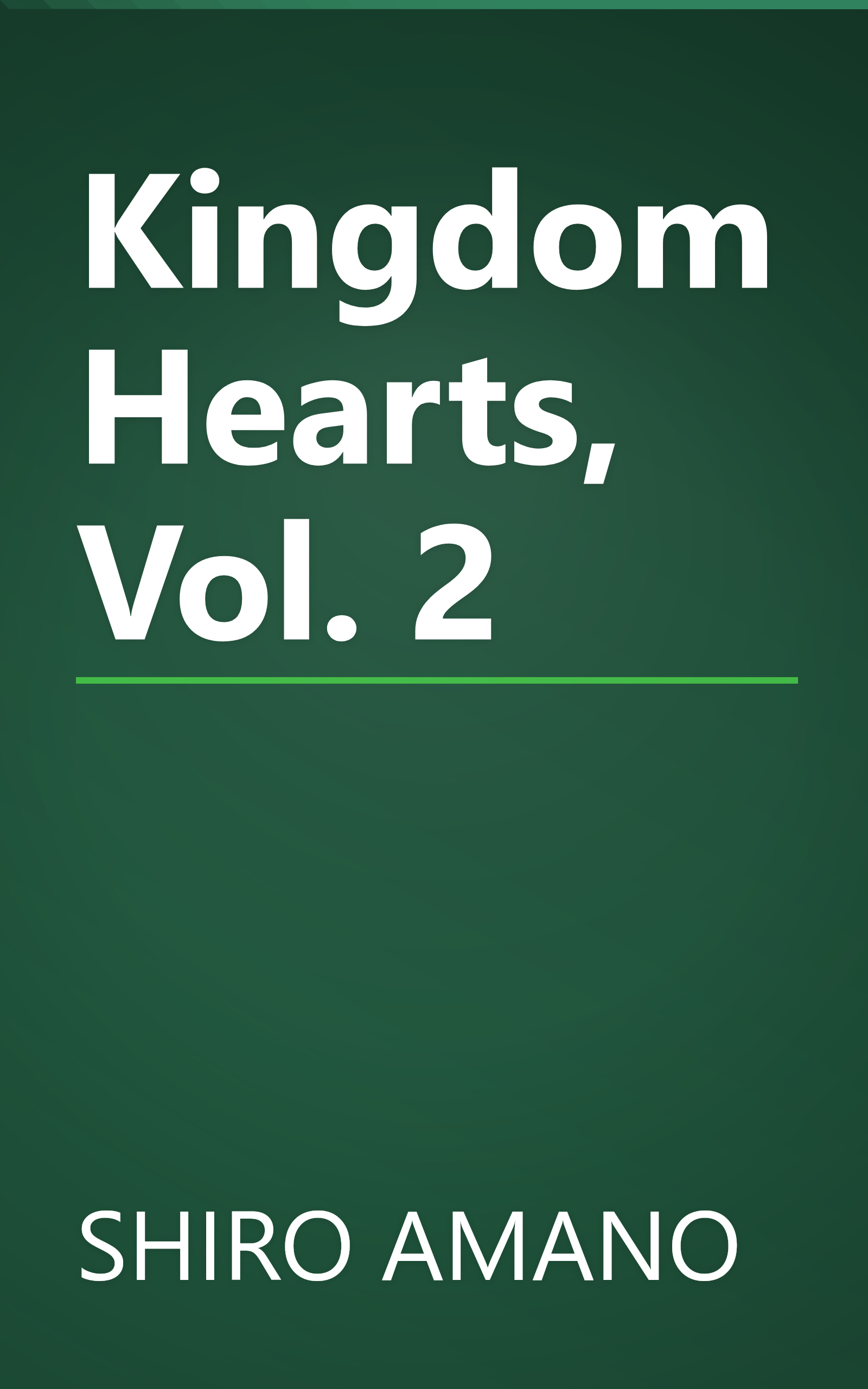 Kingdom Hearts, Vol. 2 book cover