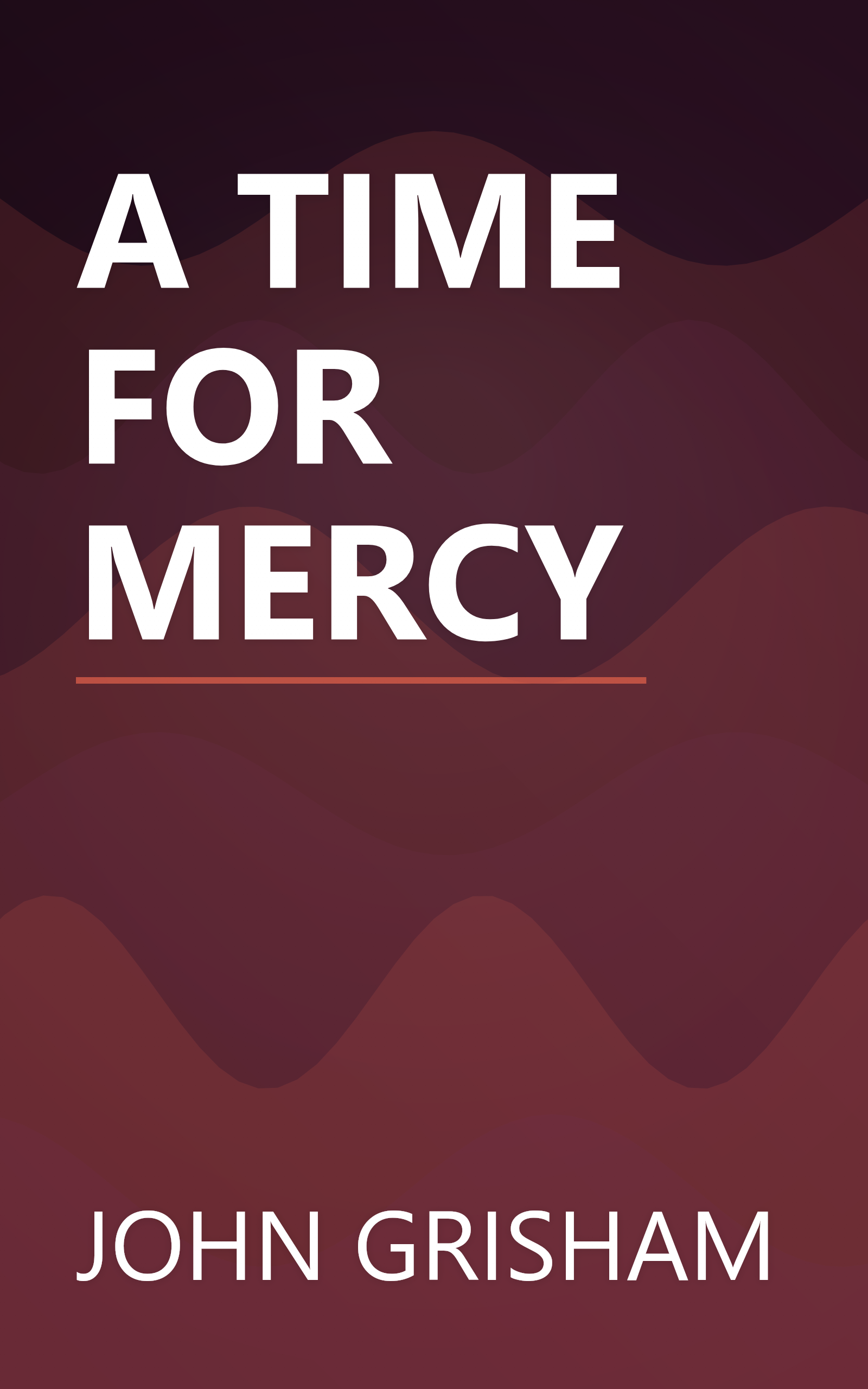 A TIME FOR MERCY book cover