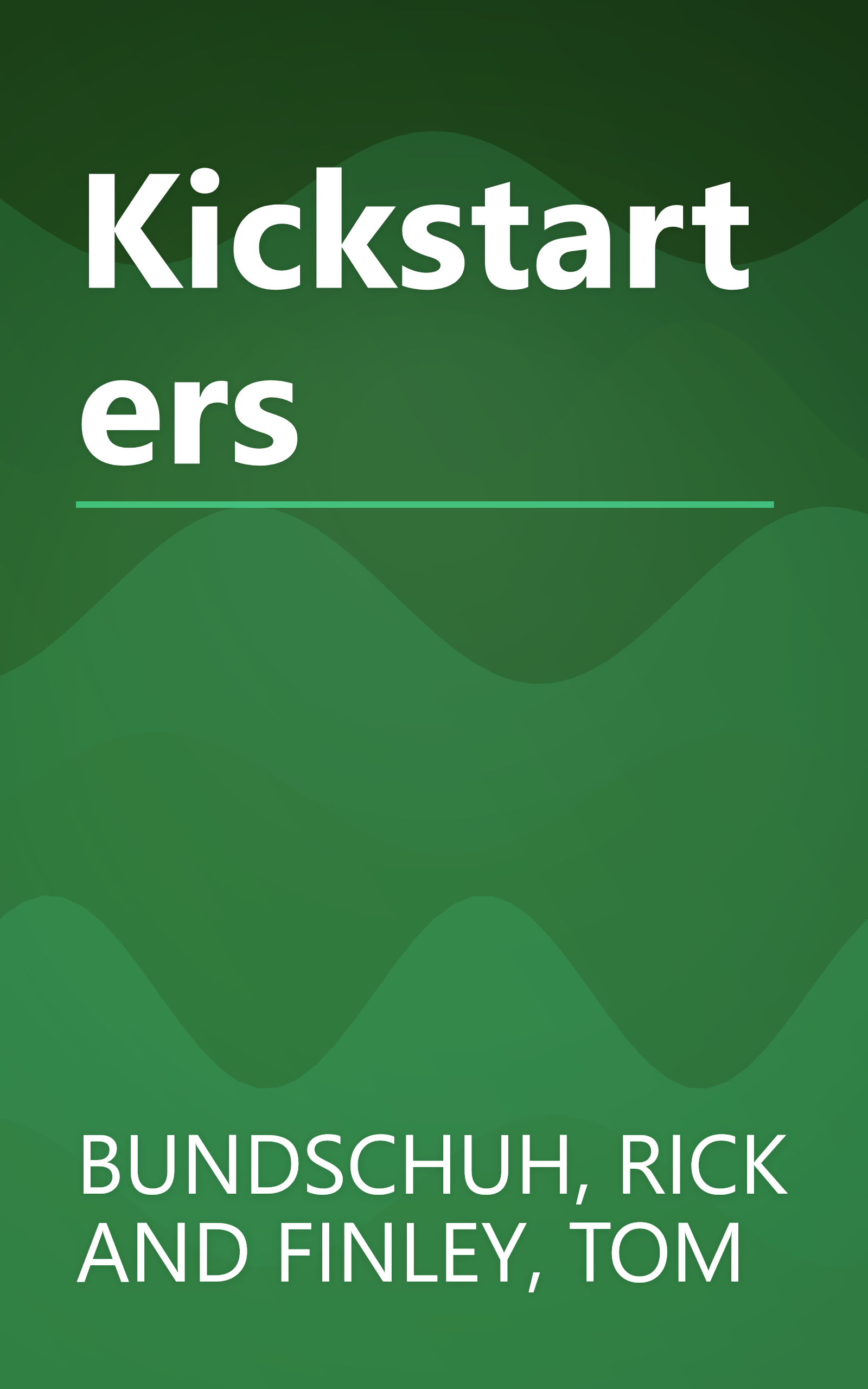 Kickstarters book cover