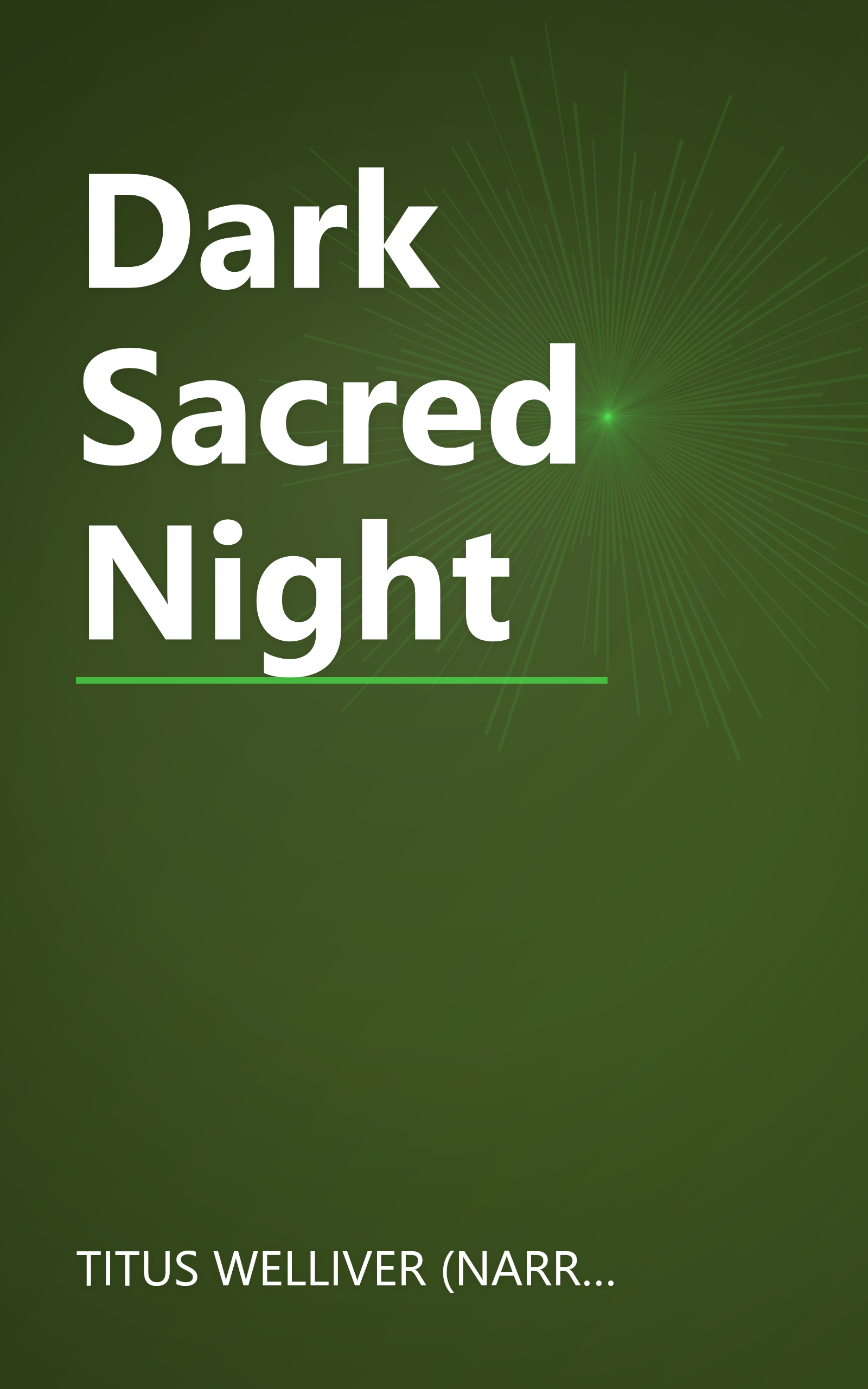 Dark Sacred Night book cover