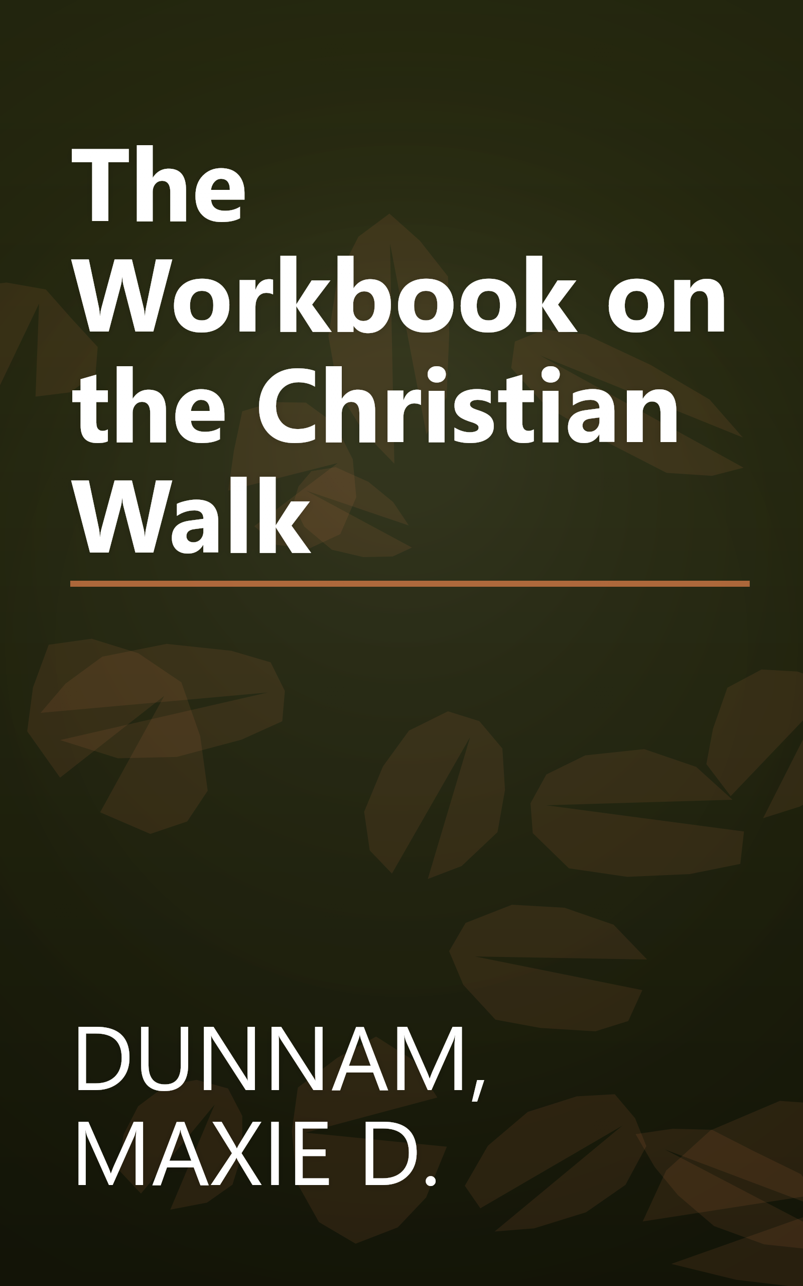 The Workbook on the Christian Walk book cover