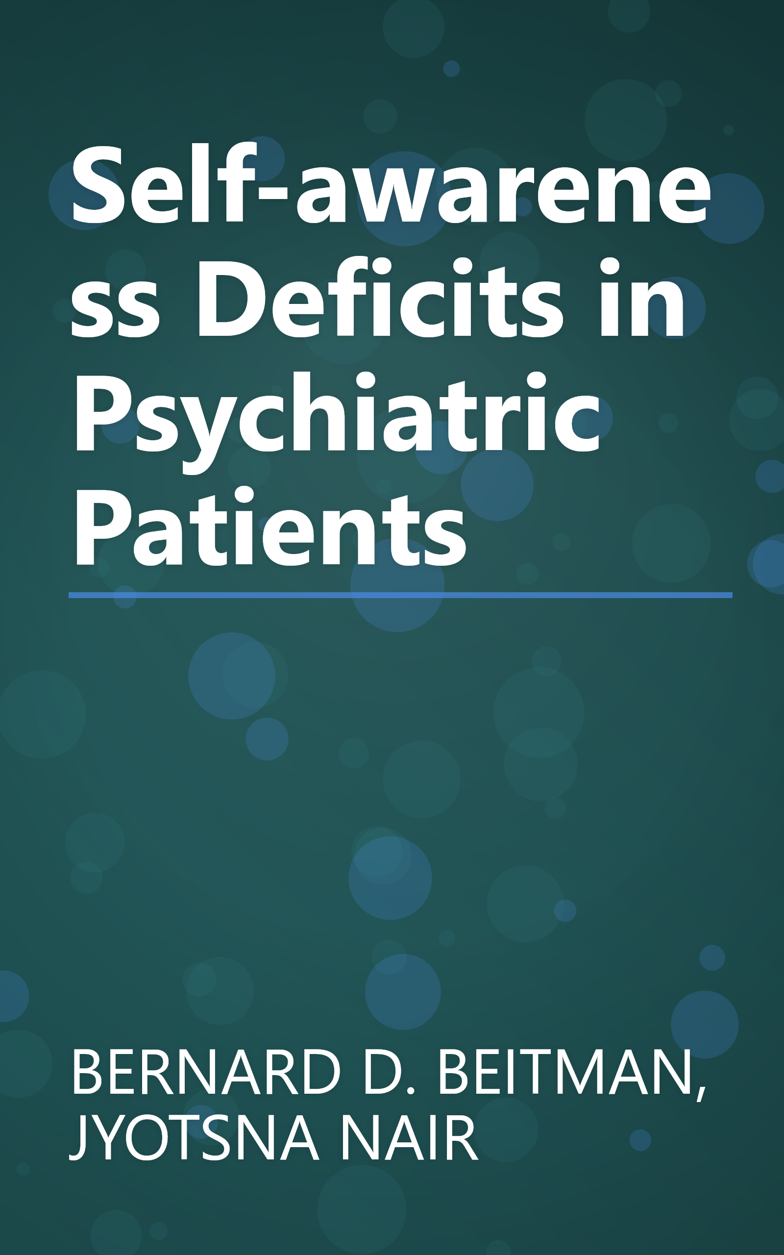 Self-awareness Deficits in Psychiatric Patients book cover