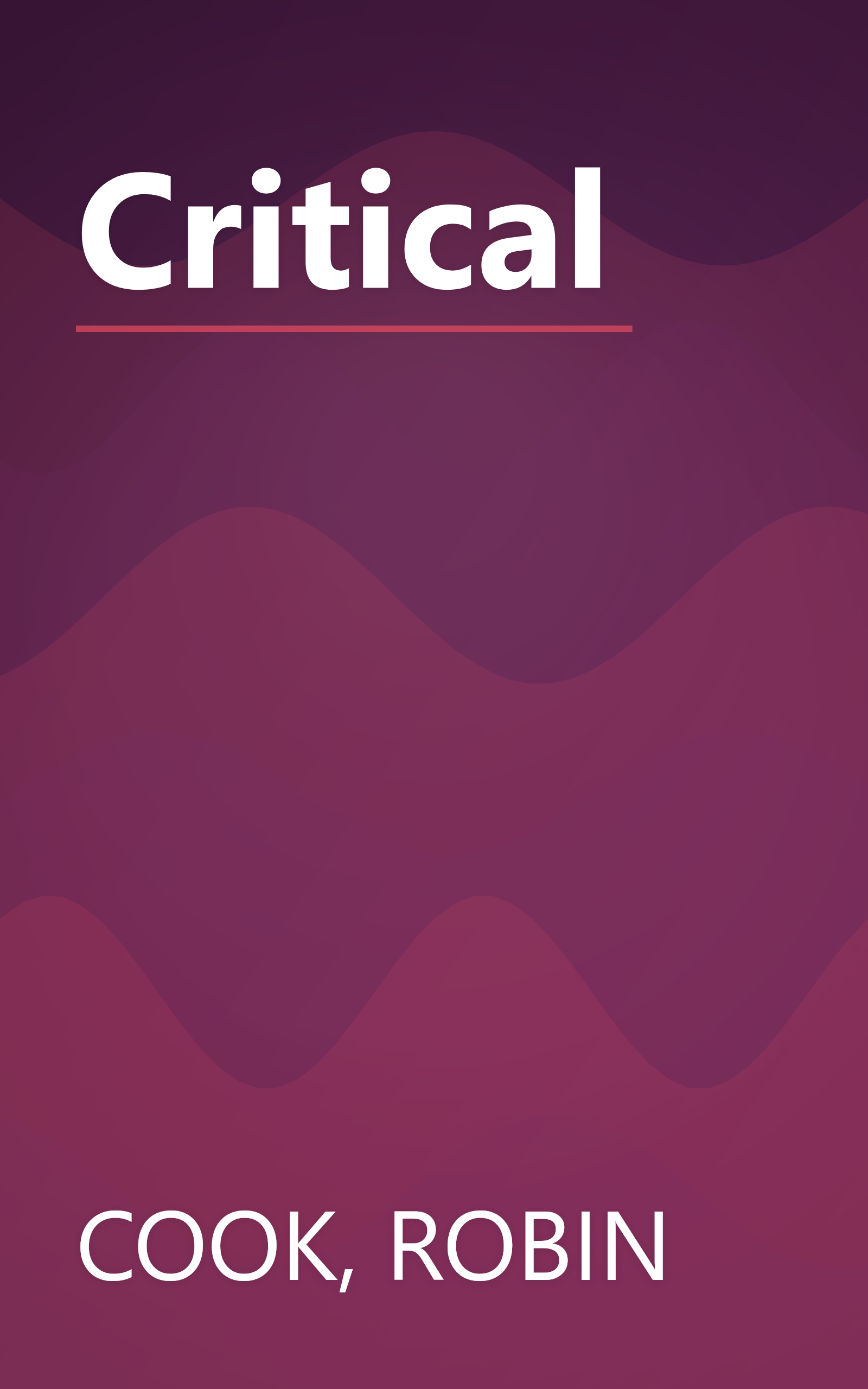 Critical book cover