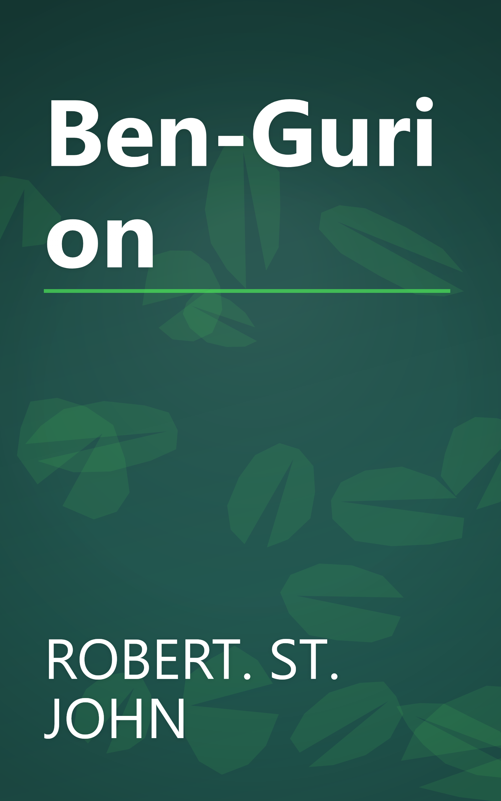 Ben-Gurion book cover