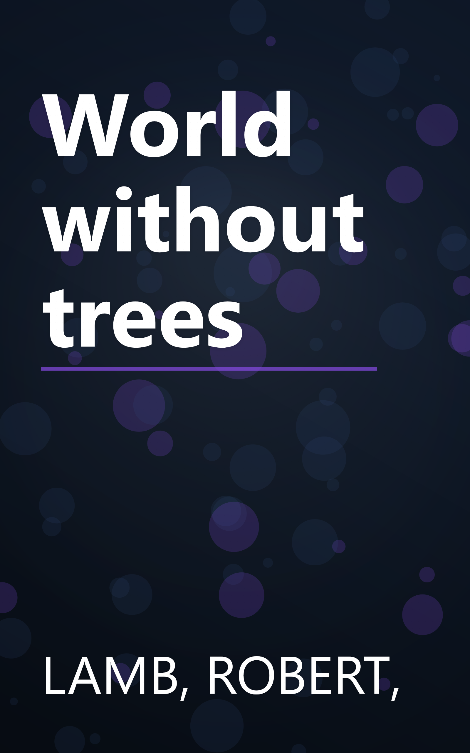 World without trees book cover