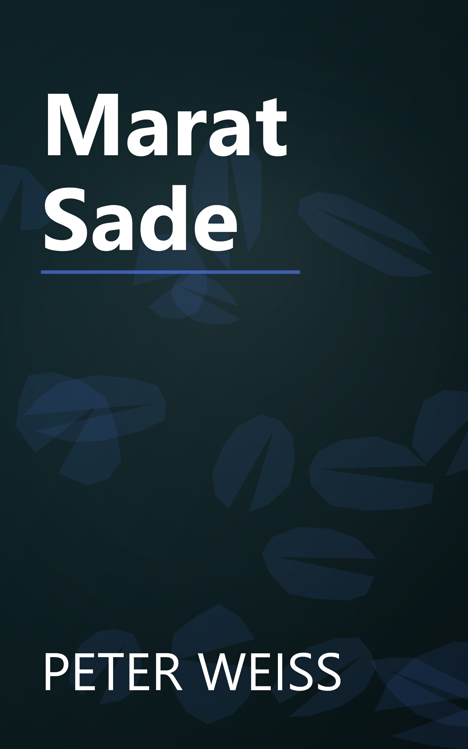 Marat Sade book cover