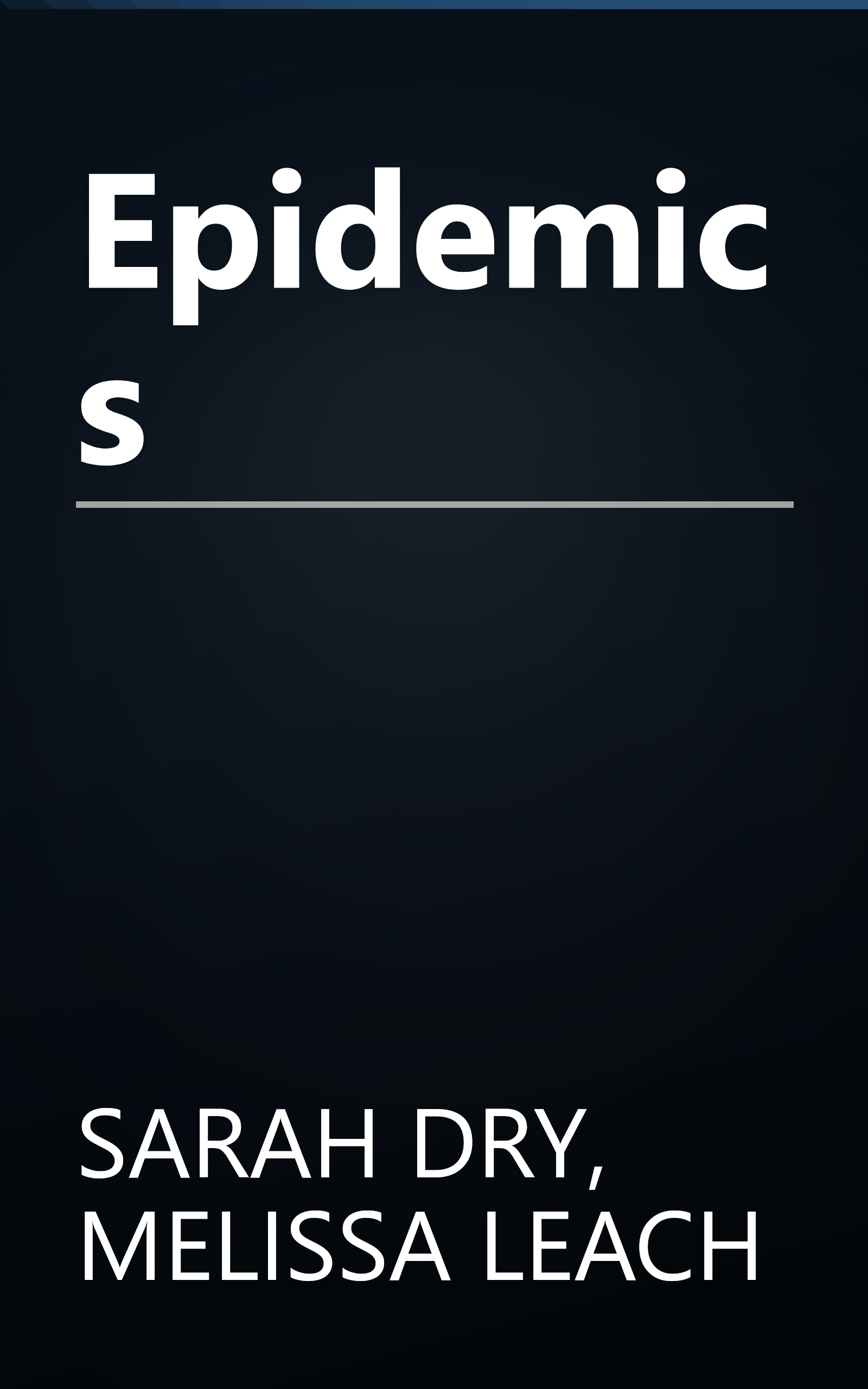 Epidemics book cover