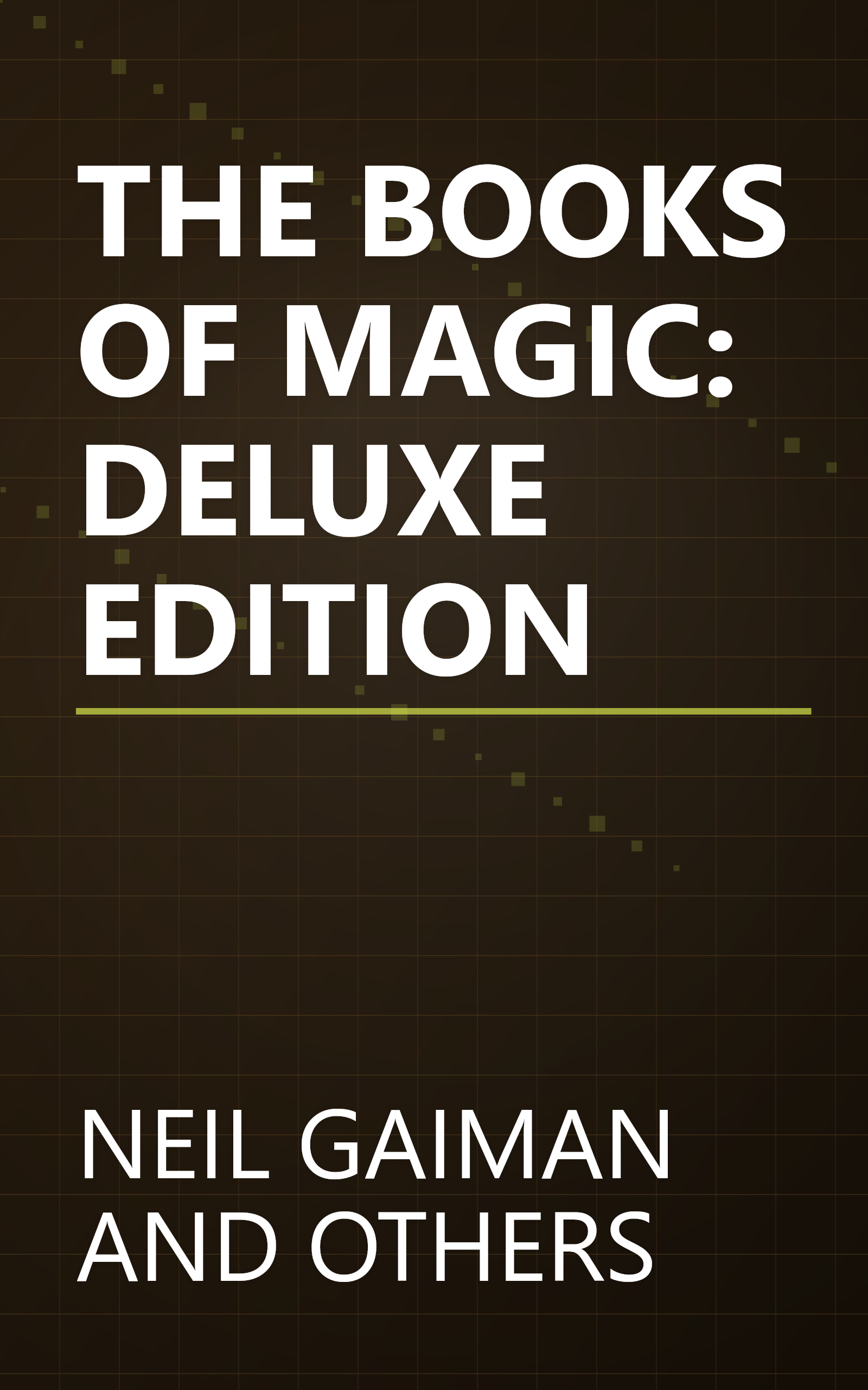 THE BOOKS OF MAGIC: DELUXE EDITION book cover