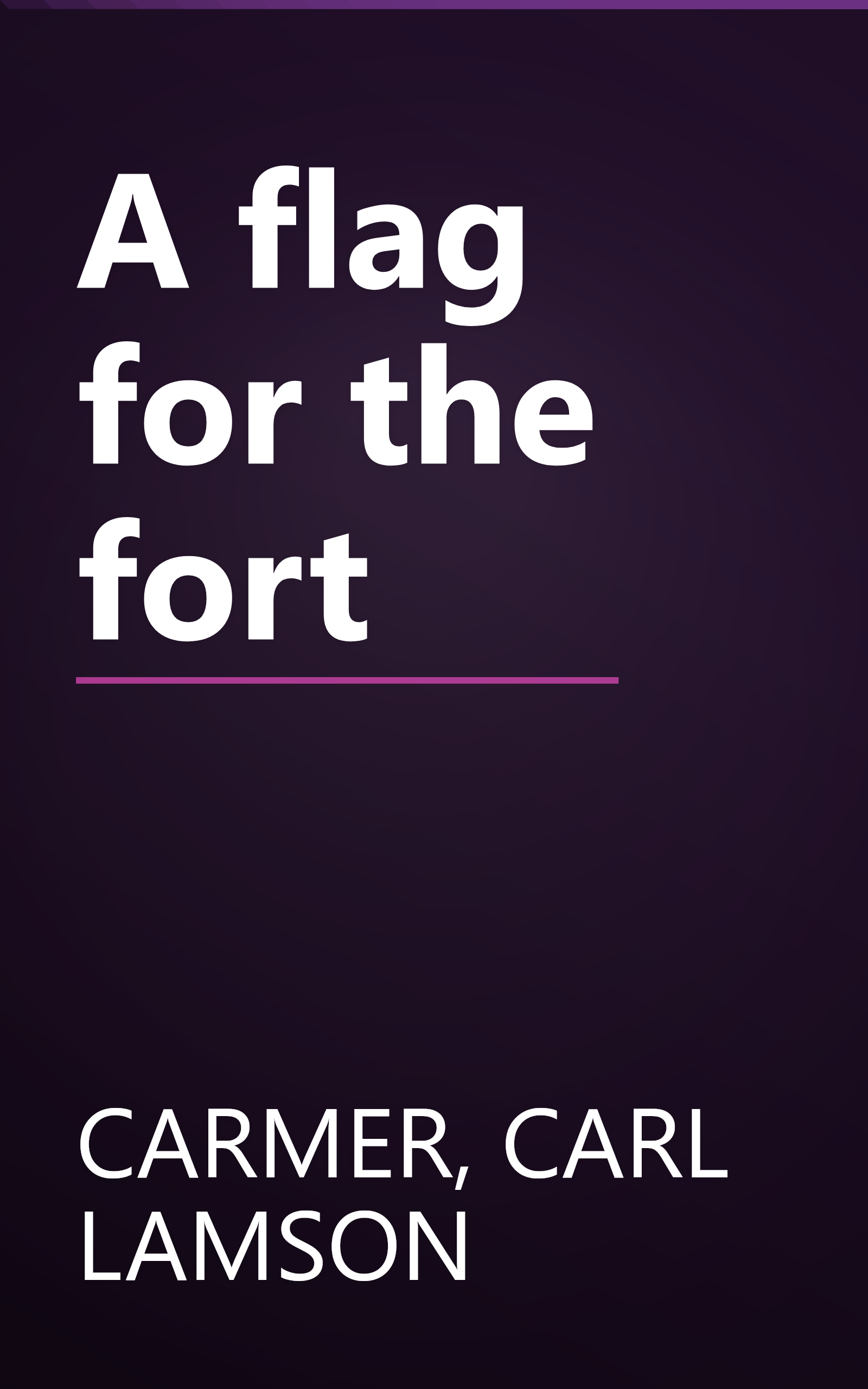 A flag for the fort book cover