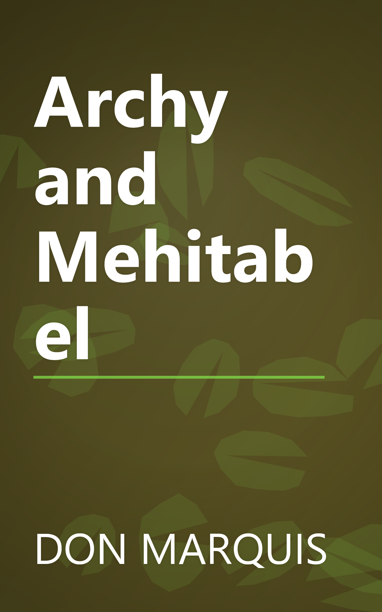 Archy and Mehitabel book cover