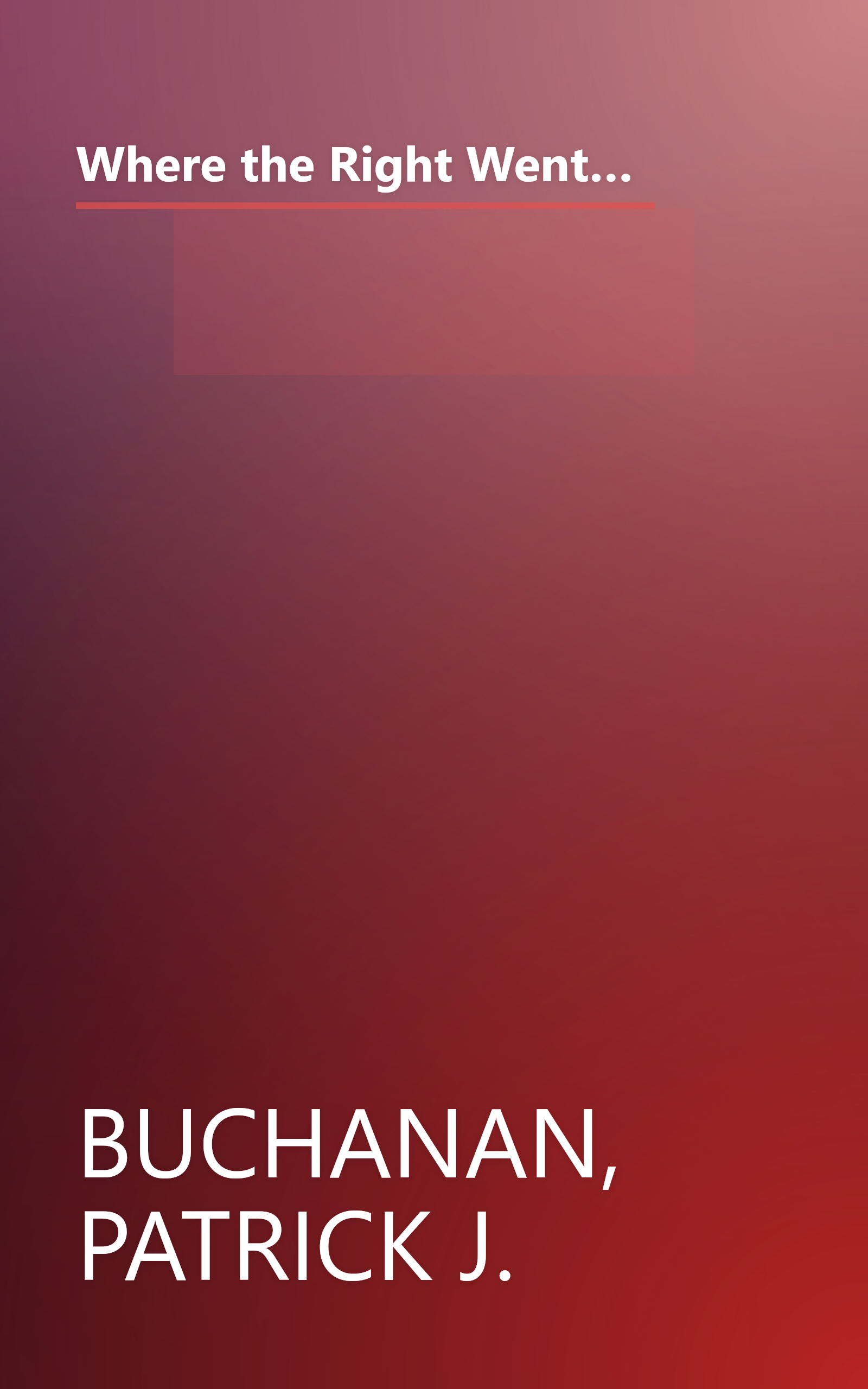 Where the Right Went Wrong: How Neoconservatives Subverted the Reagan Revolution and Hijacked the Bush Presidency book cover