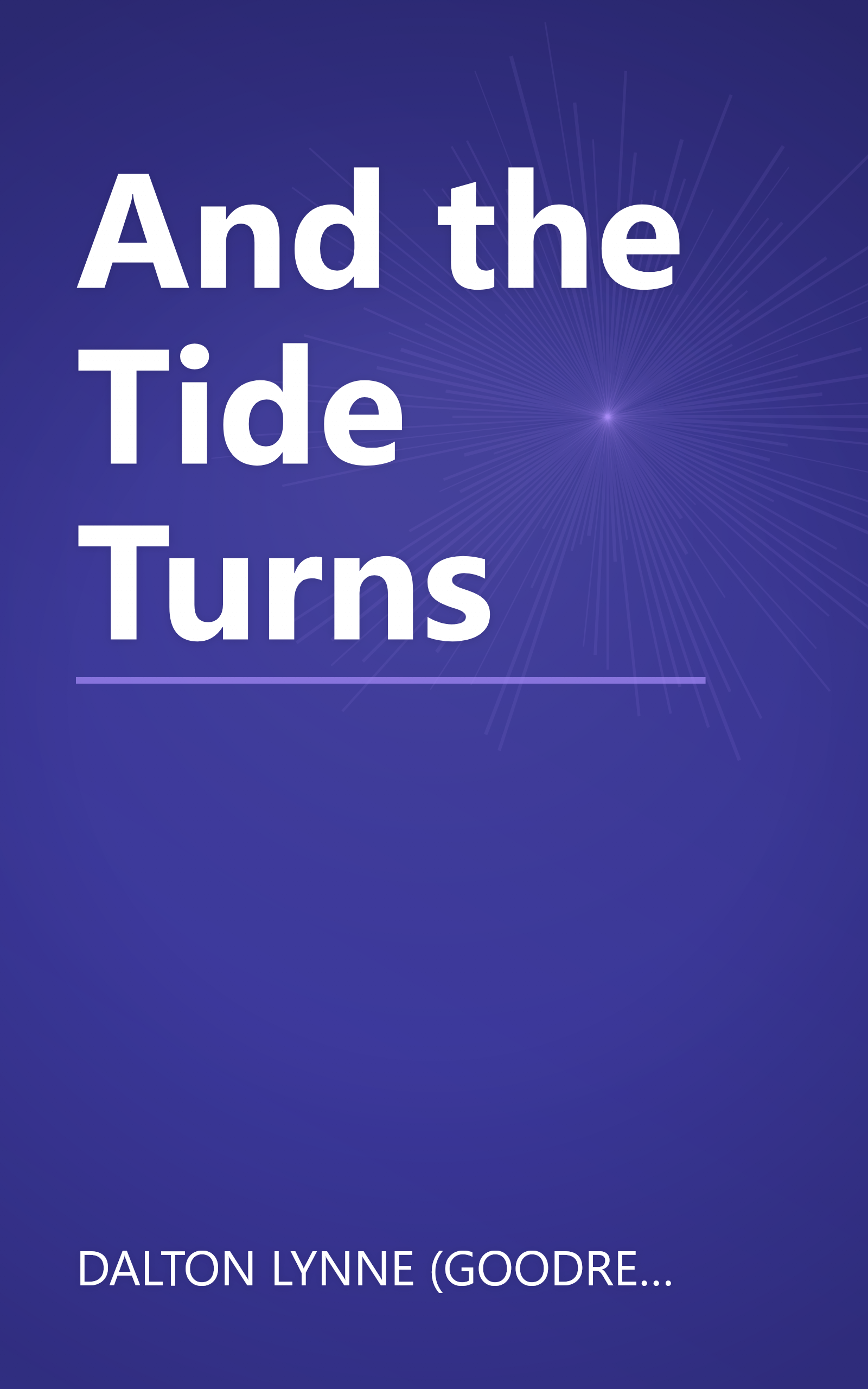 And the Tide Turns book cover