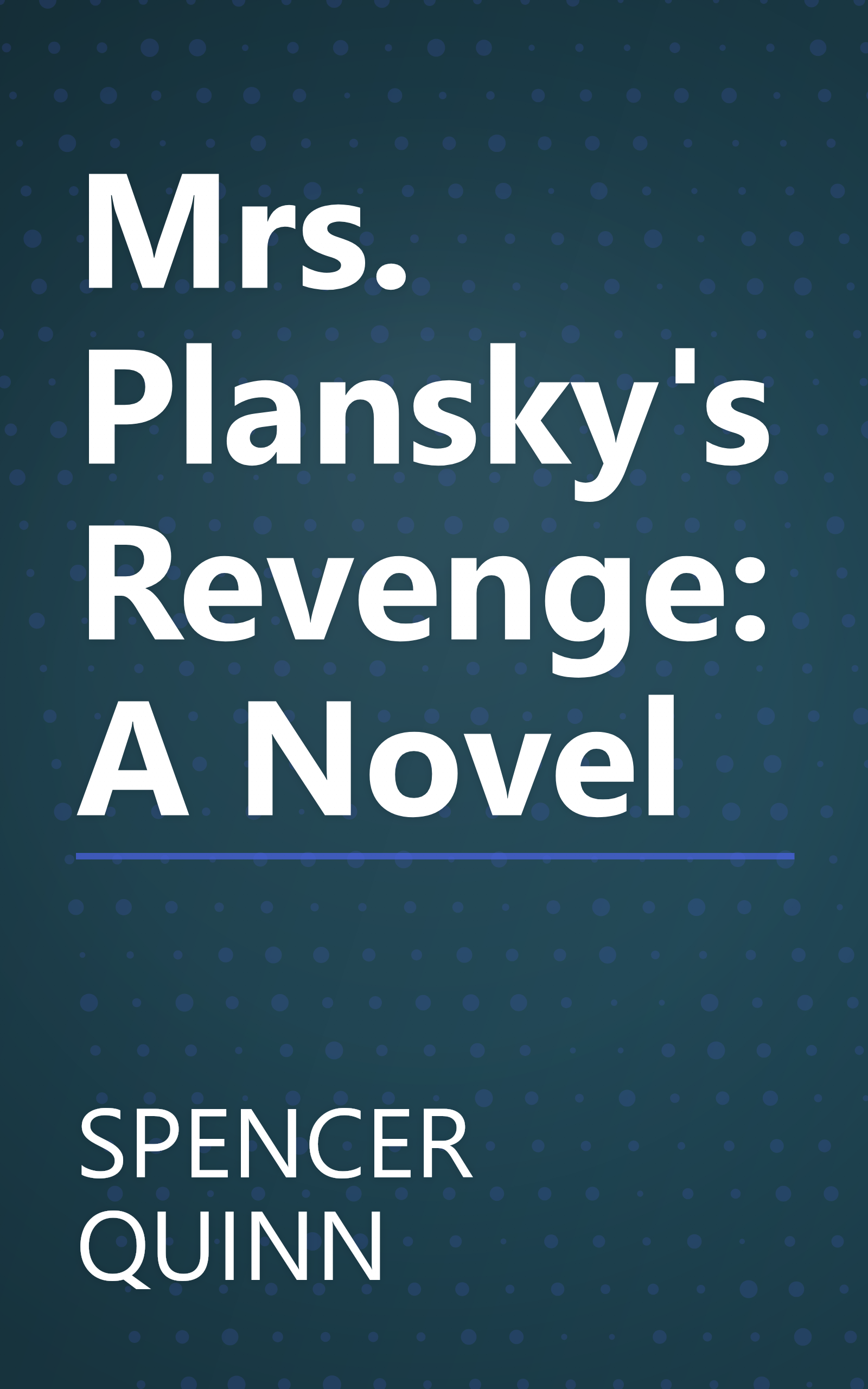 Mrs. Plansky's Revenge: A Novel book cover