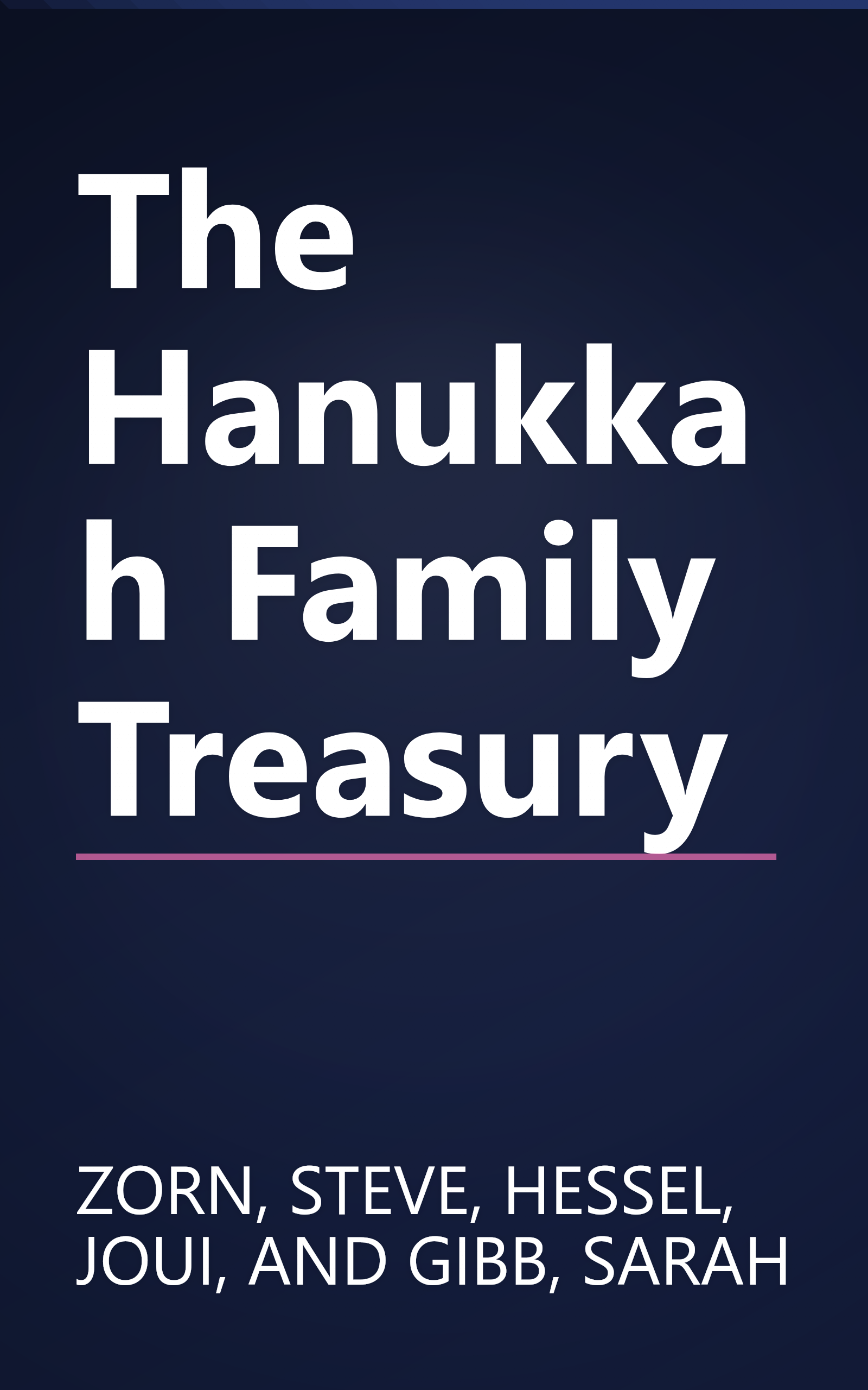 The Hanukkah Family Treasury book cover