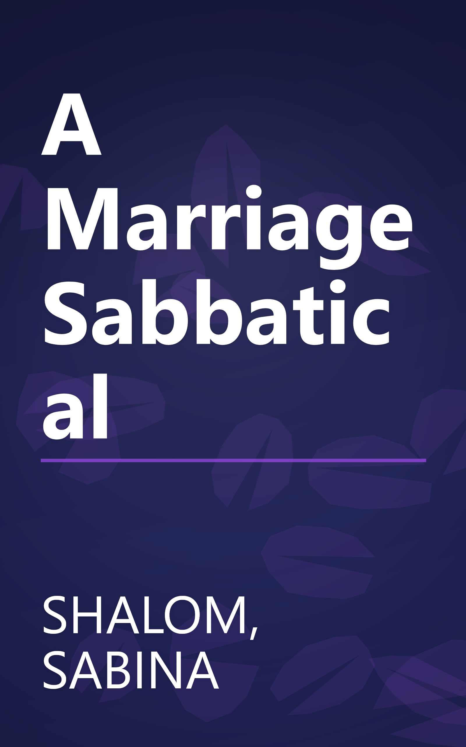 A Marriage Sabbatical book cover