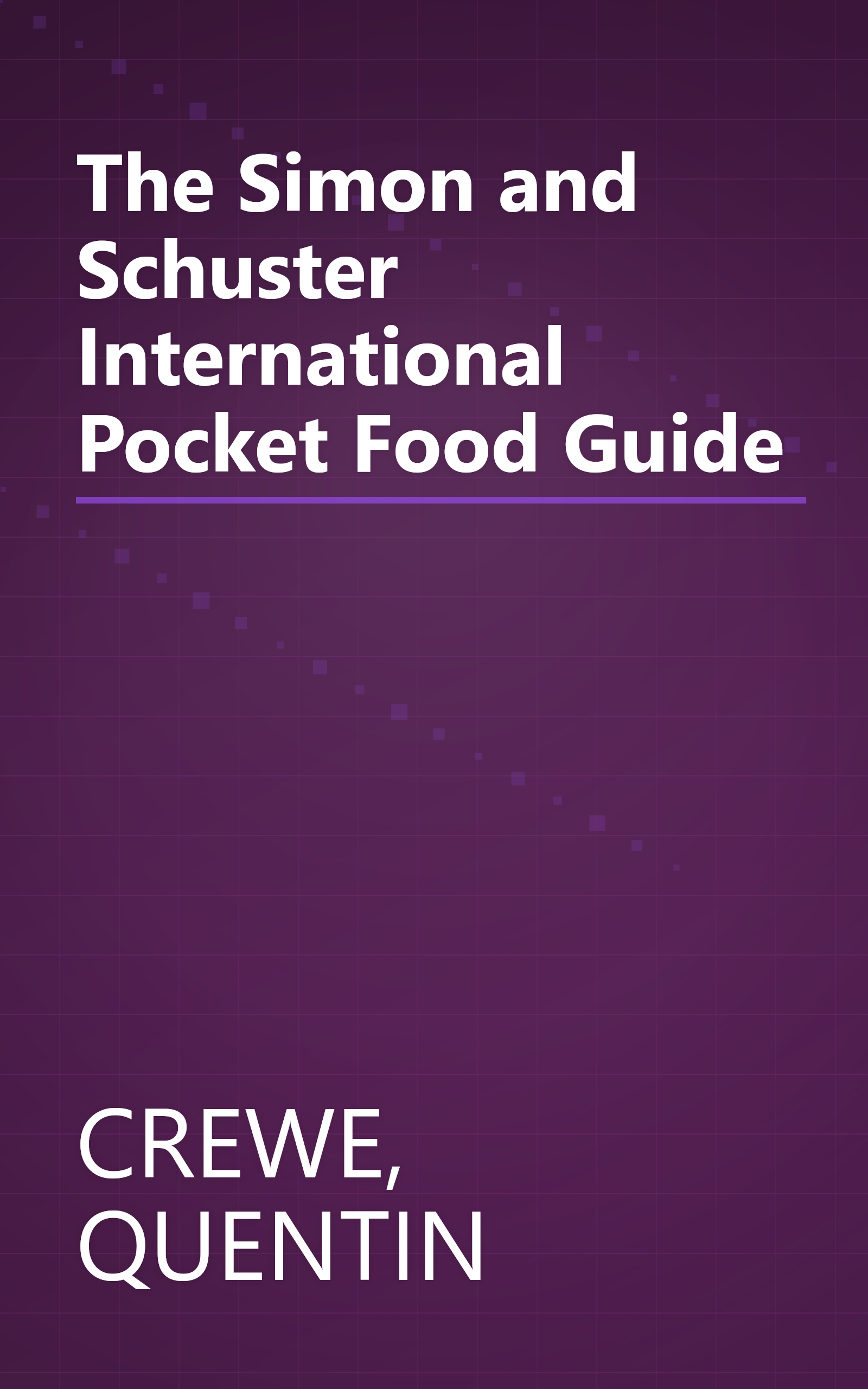 The Simon and Schuster International Pocket Food Guide book cover