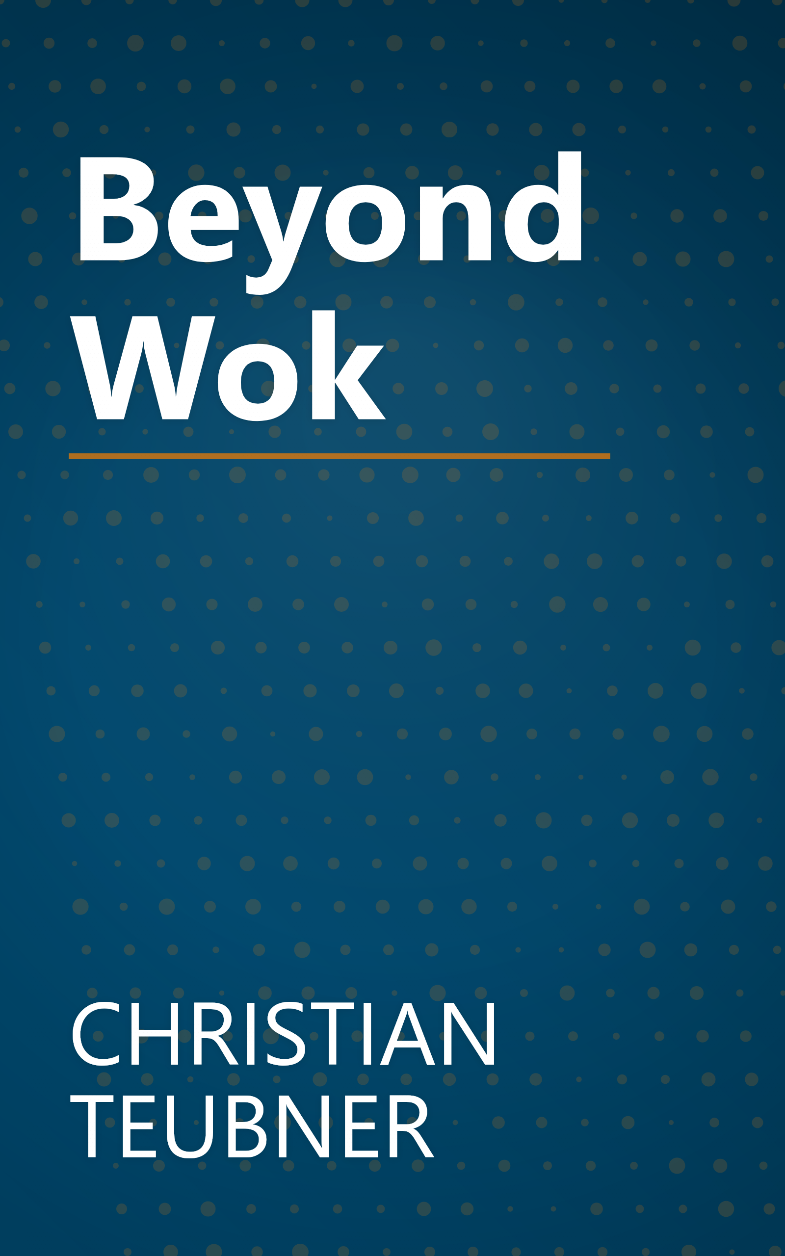 Beyond Wok book cover