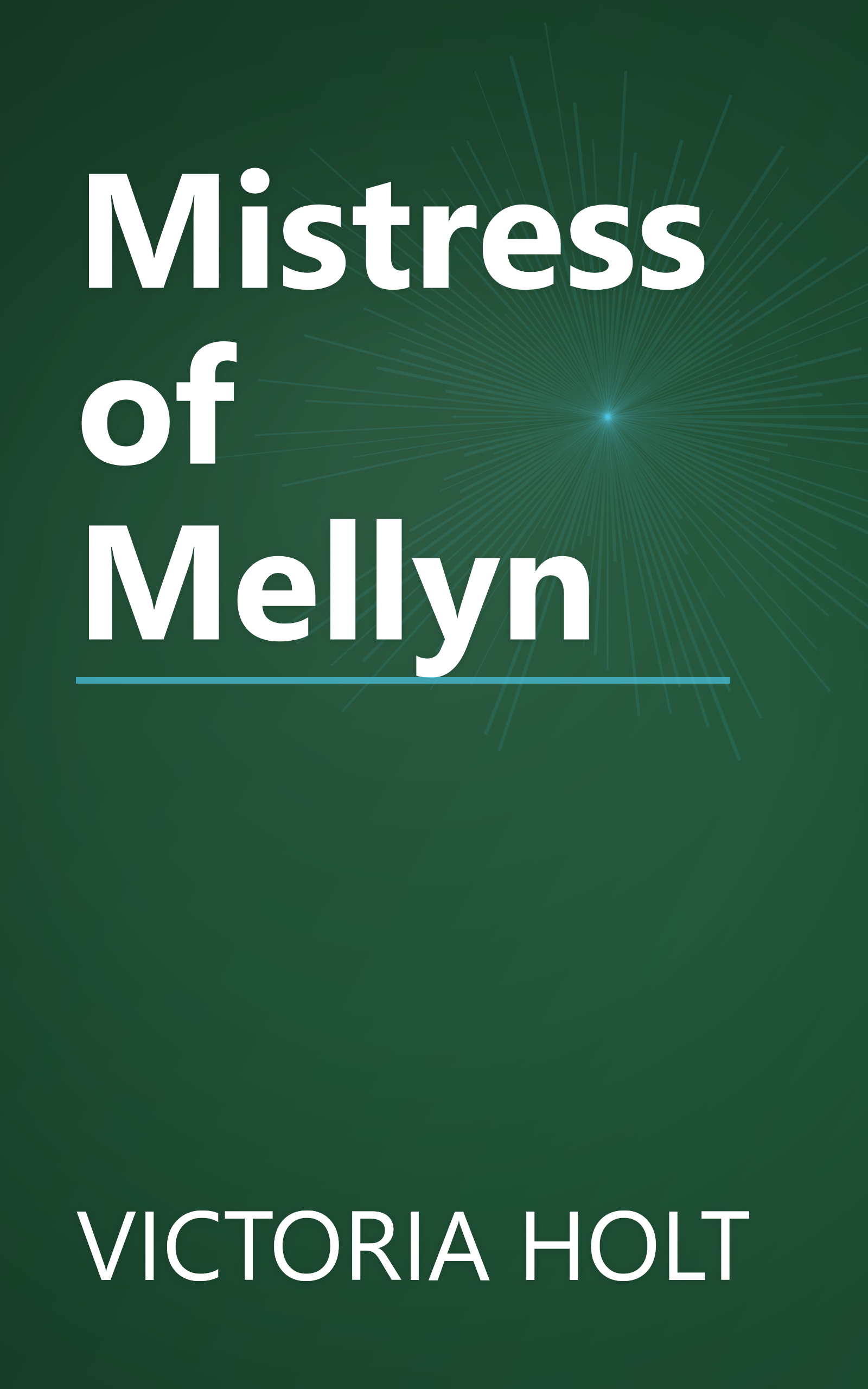 Mistress of Mellyn book cover