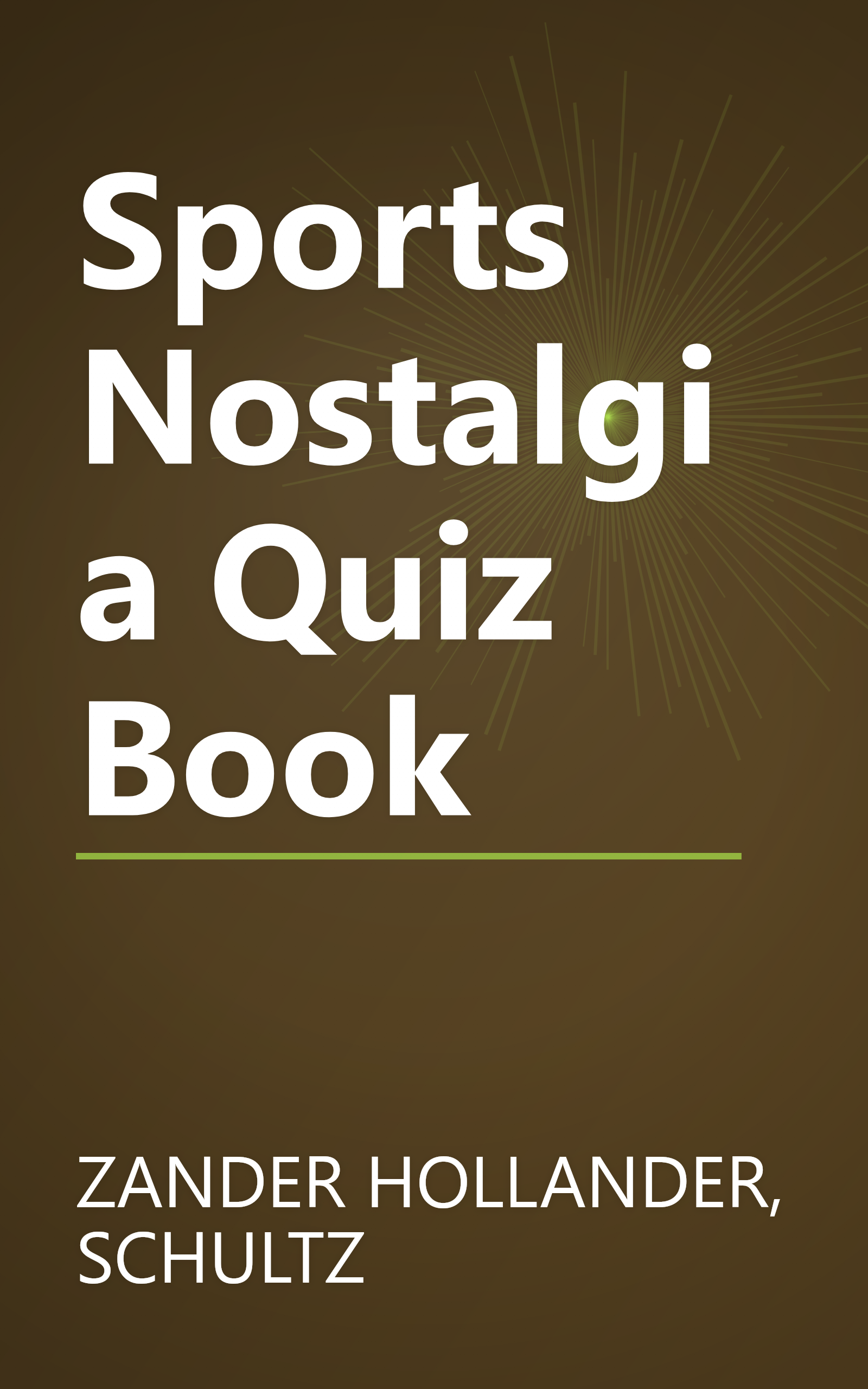 Sports Nostalgia Quiz Book book cover