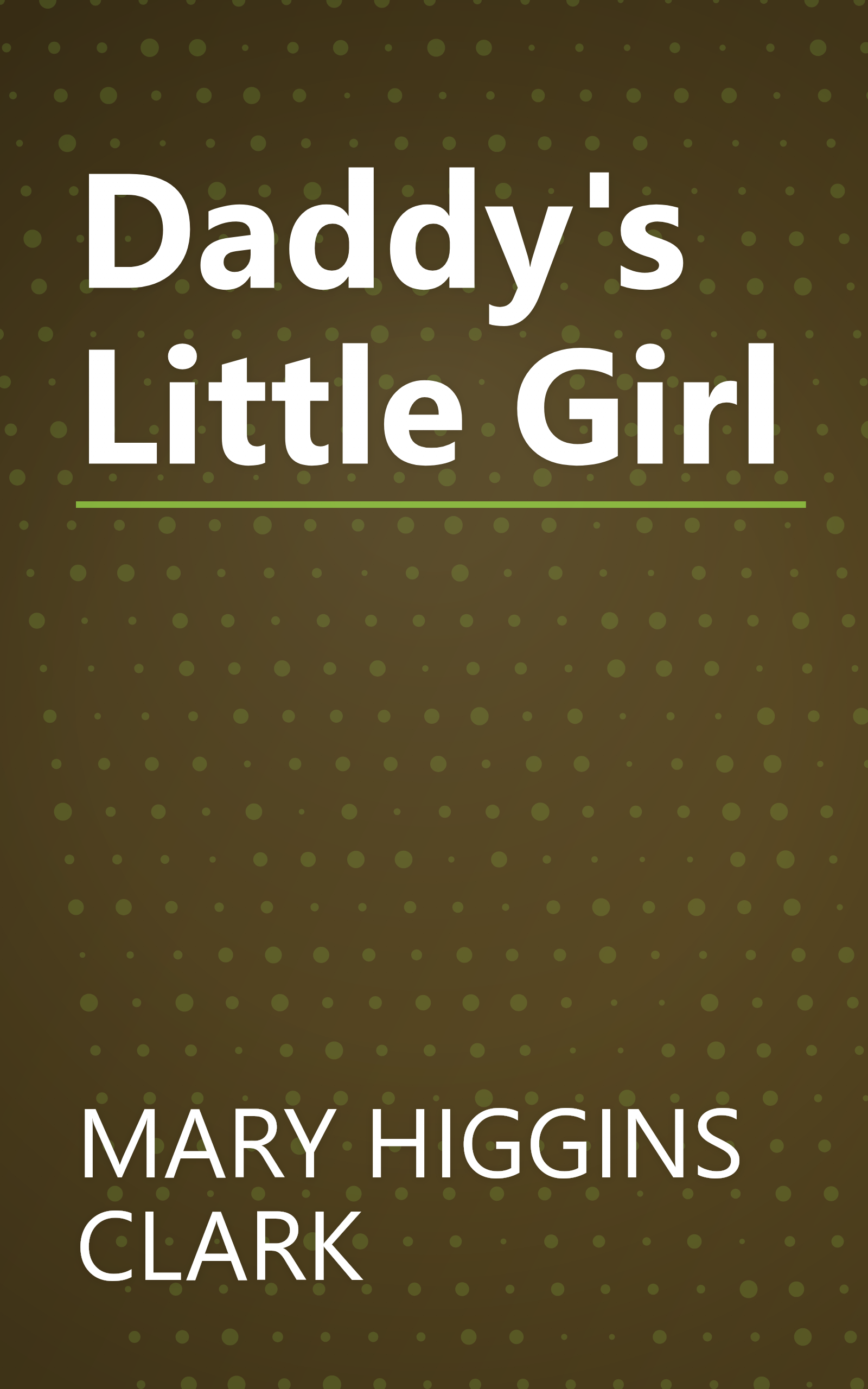 Daddy's Little Girl book cover