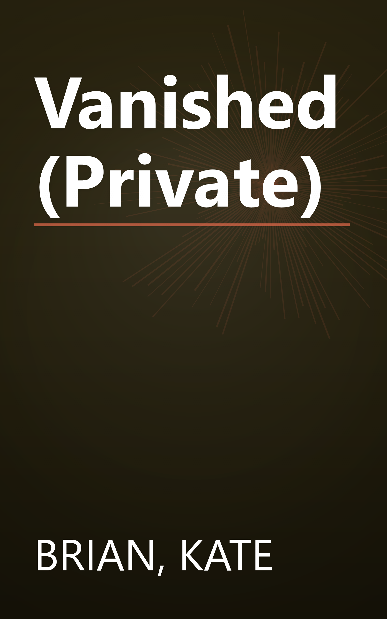 Vanished (Private) book cover
