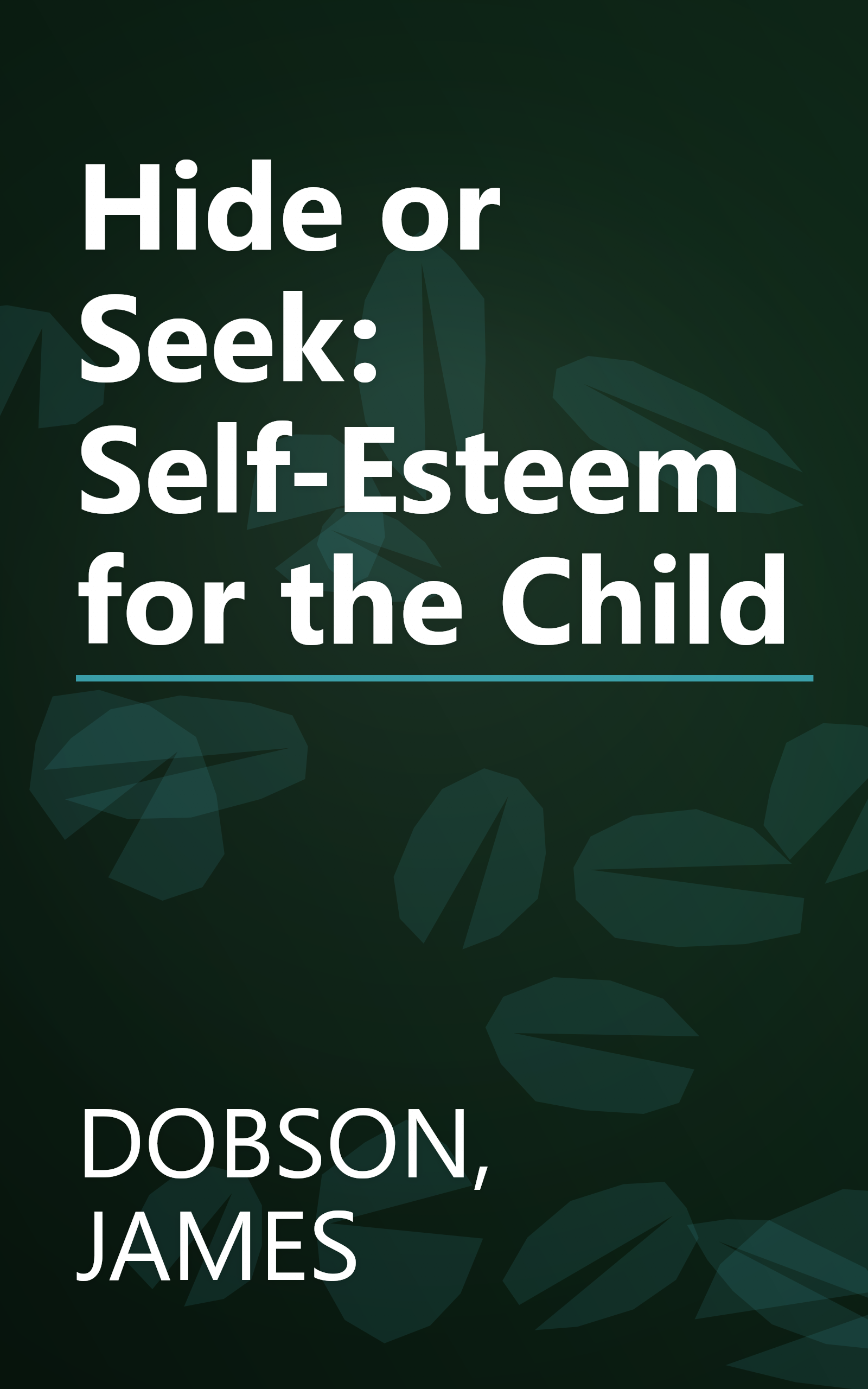Hide or Seek: Self-Esteem for the Child book cover