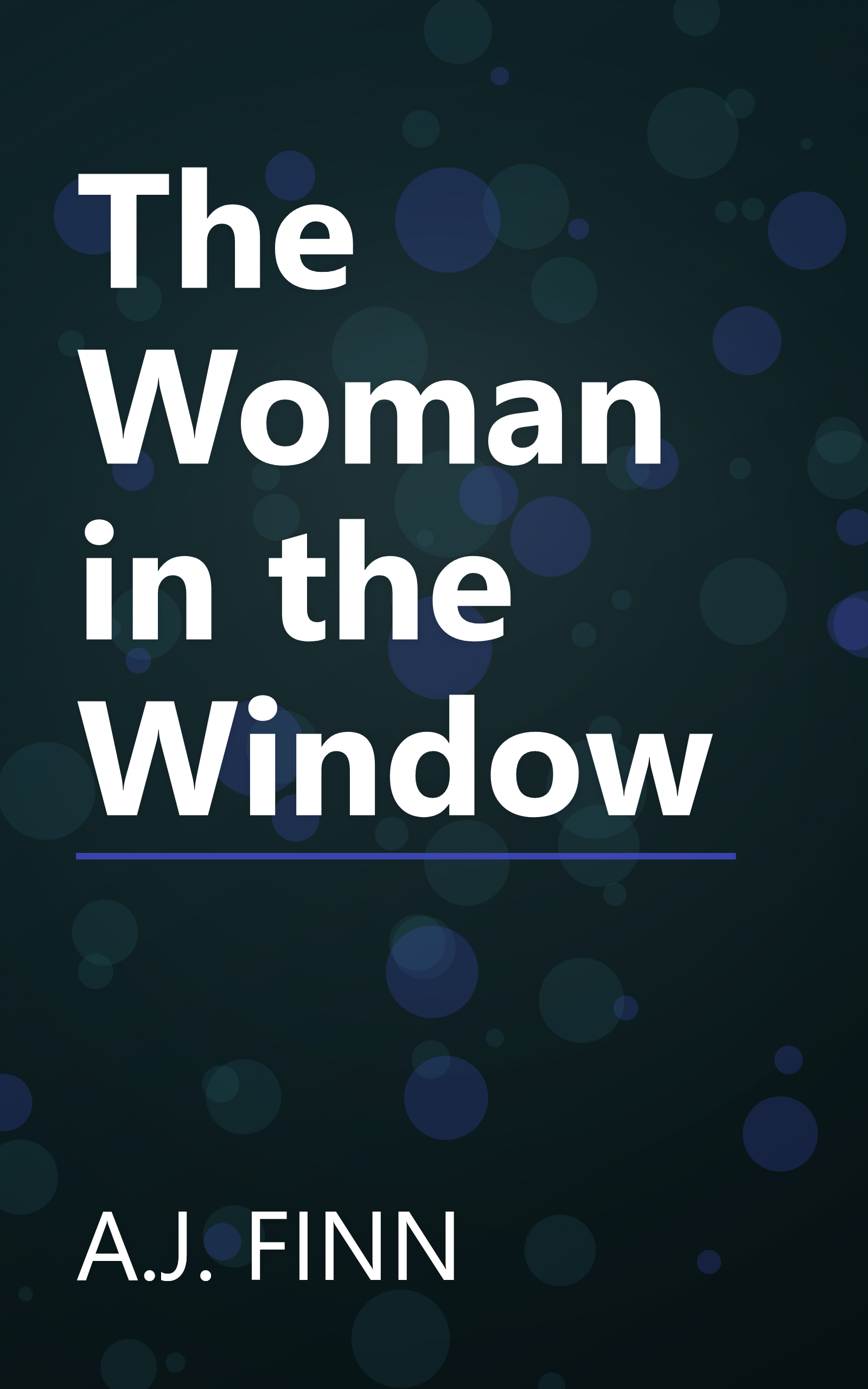 The Woman in the Window book cover