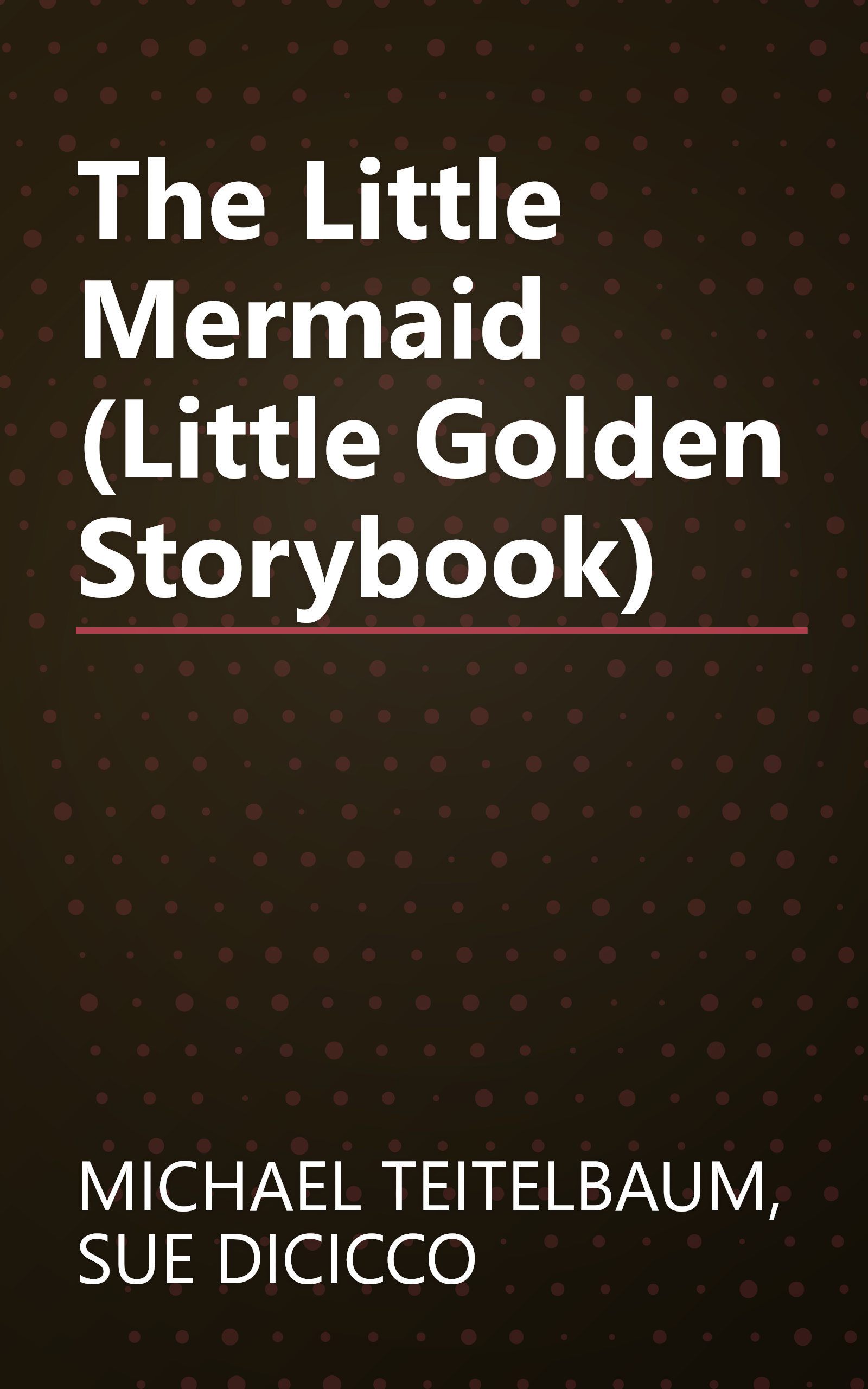 The Little Mermaid (Little Golden Storybook) book cover