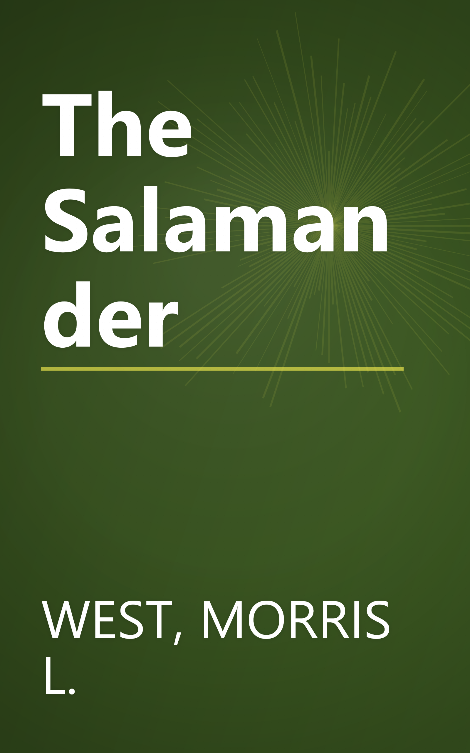 The Salamander book cover
