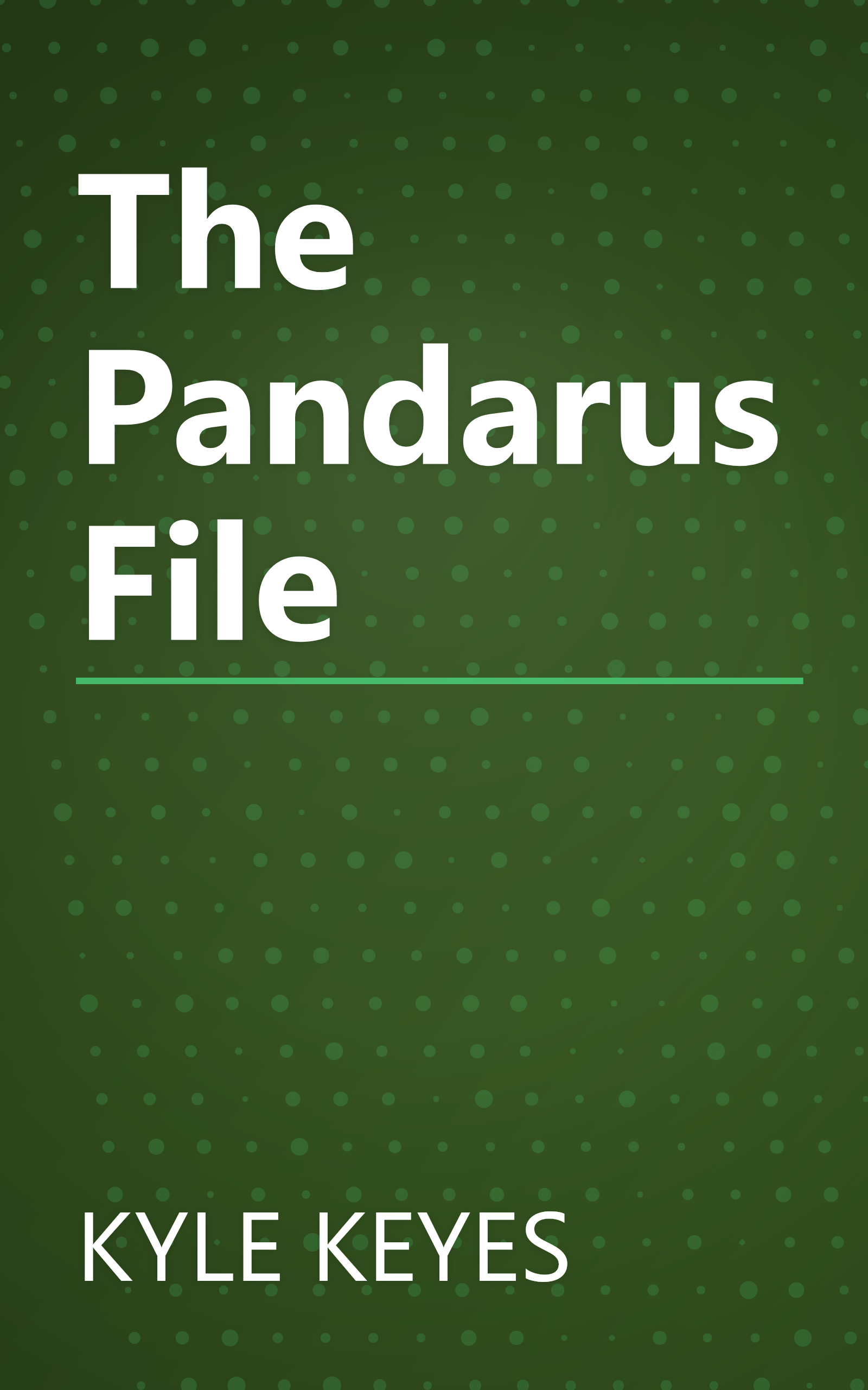 The Pandarus File book cover