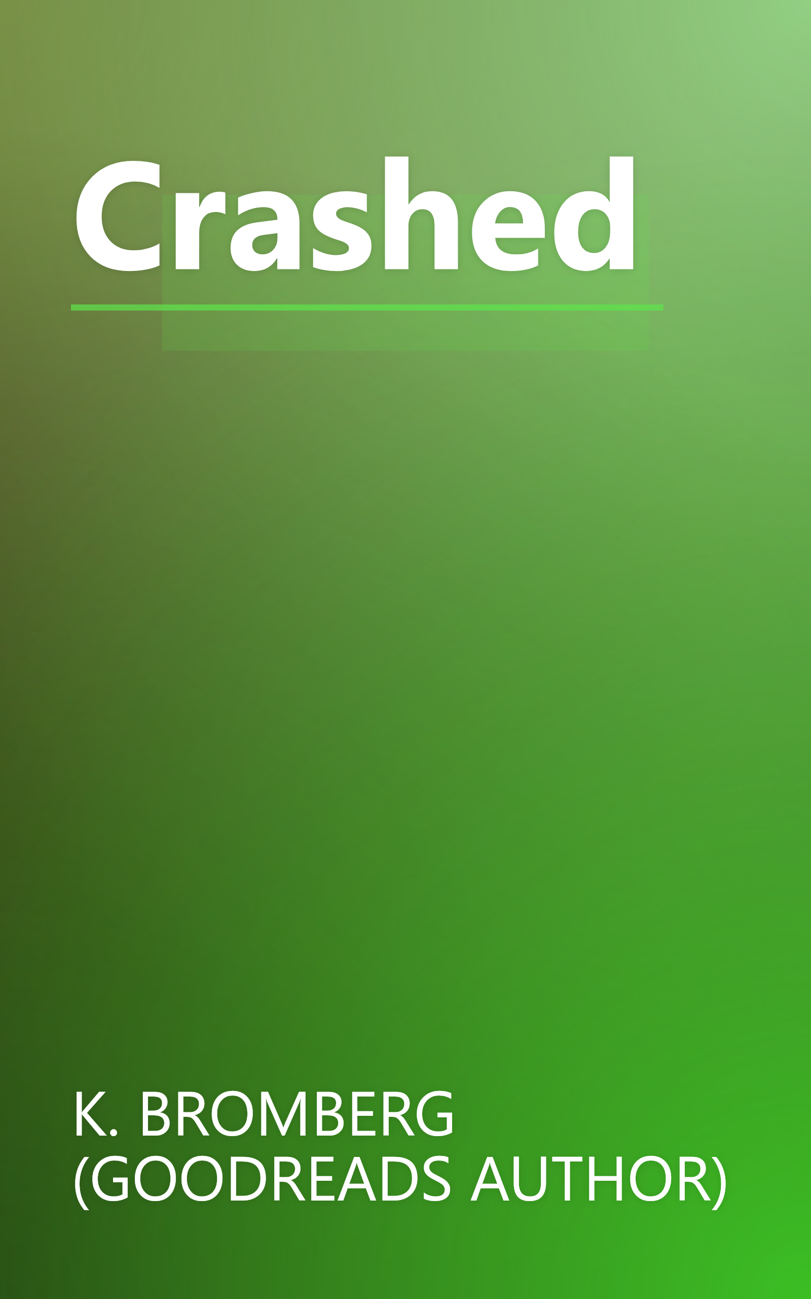 Crashed book cover