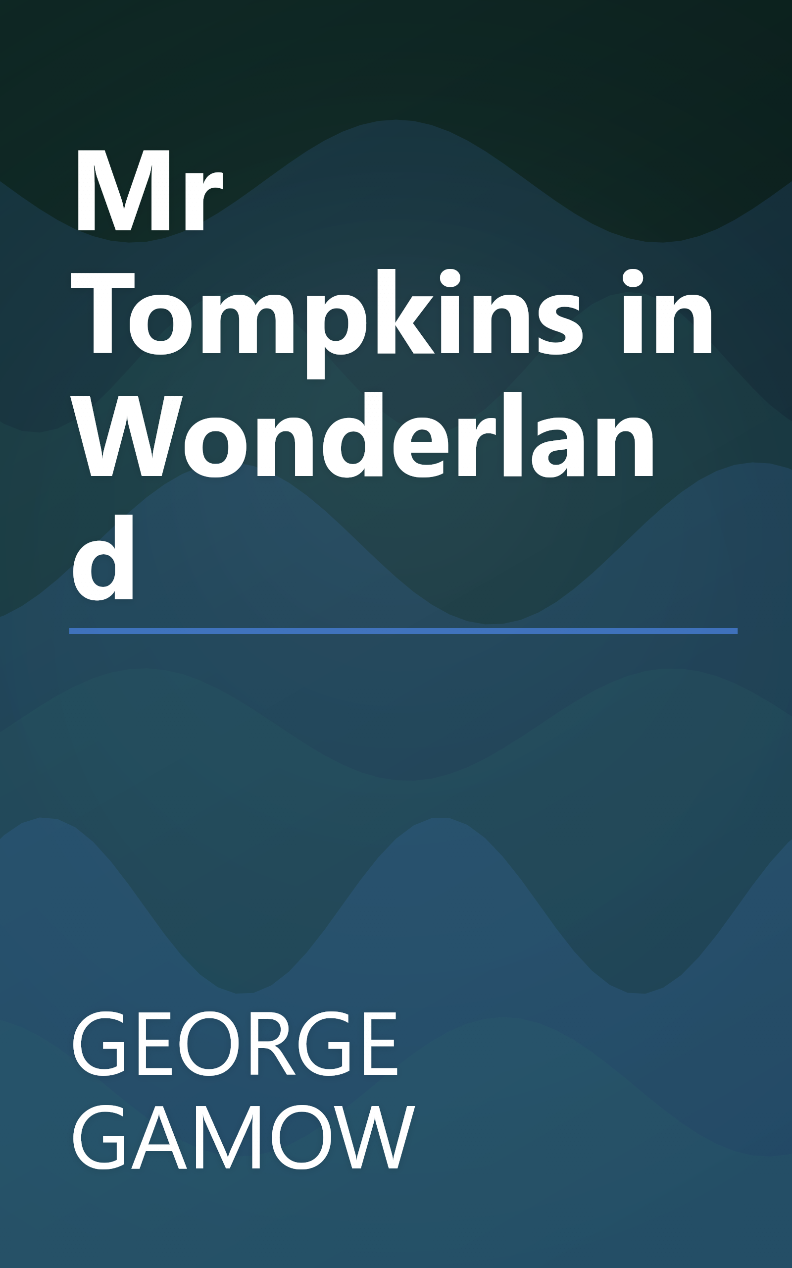 Mr Tompkins in Wonderland book cover