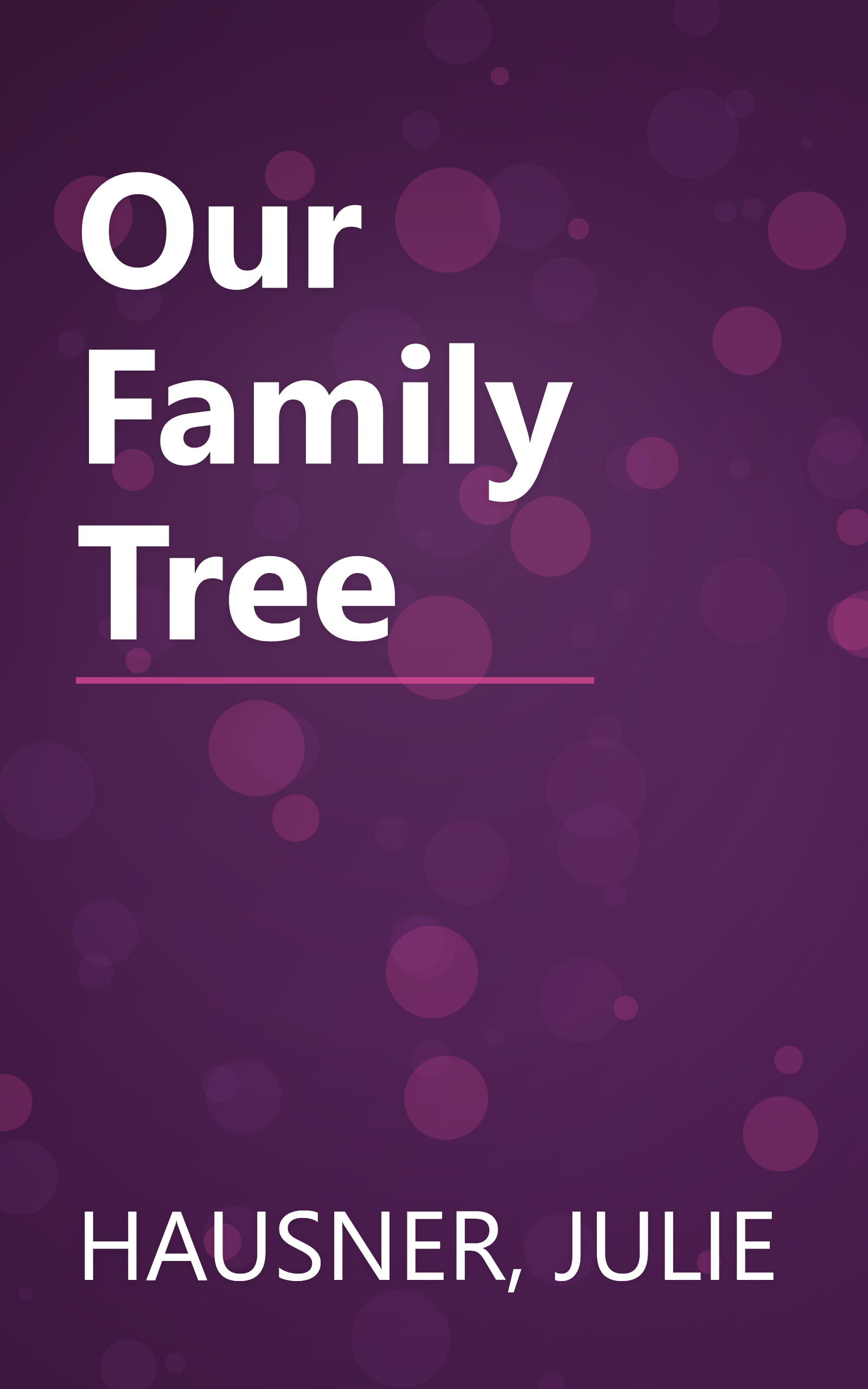 Our Family Tree book cover