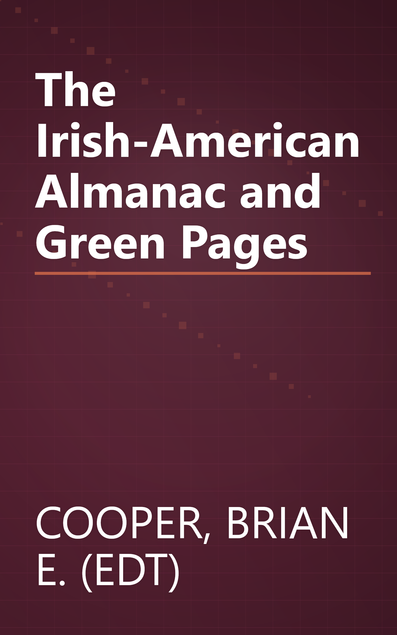 The Irish-American Almanac and Green Pages book cover