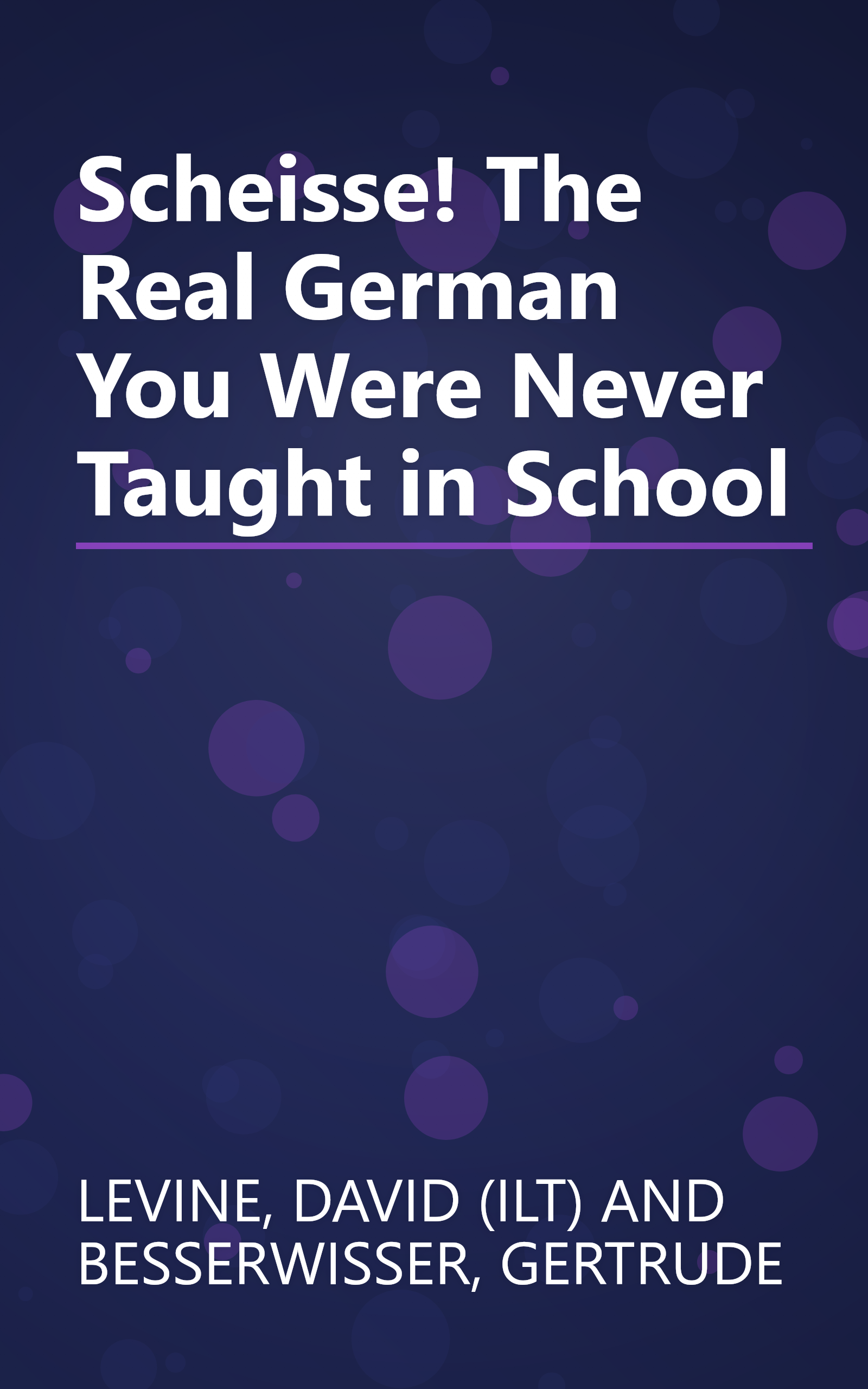 Scheisse! The Real German You Were Never Taught in School book cover