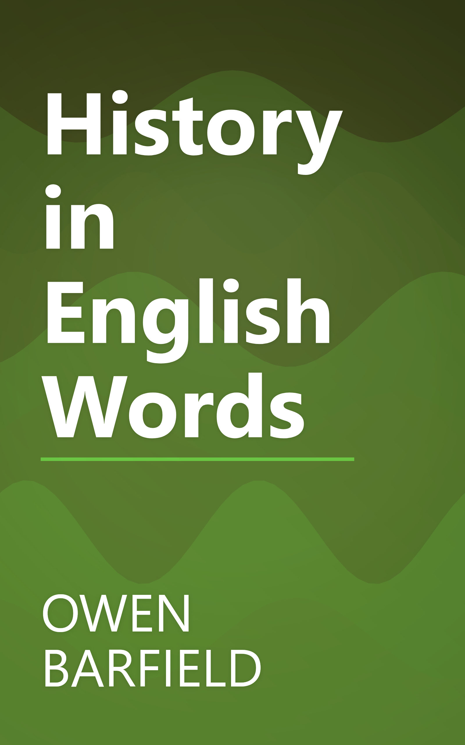 History in English Words book cover