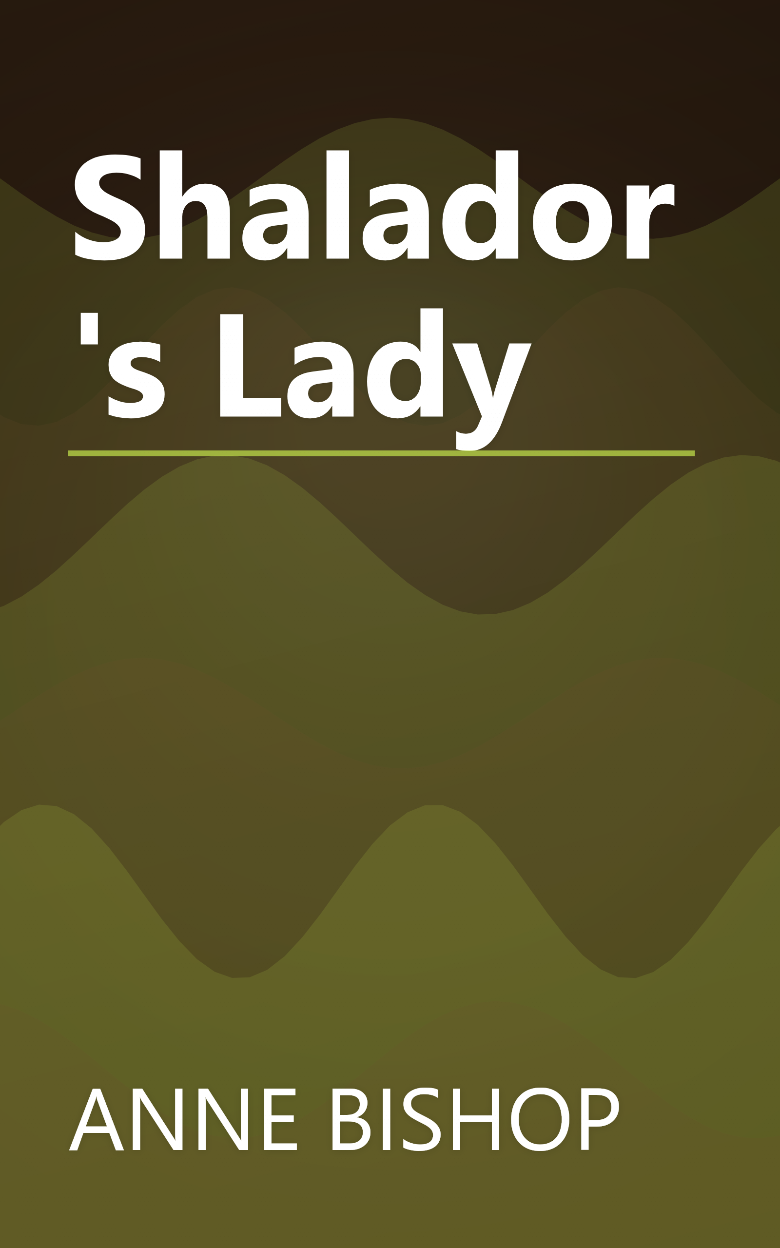 Shalador's Lady book cover