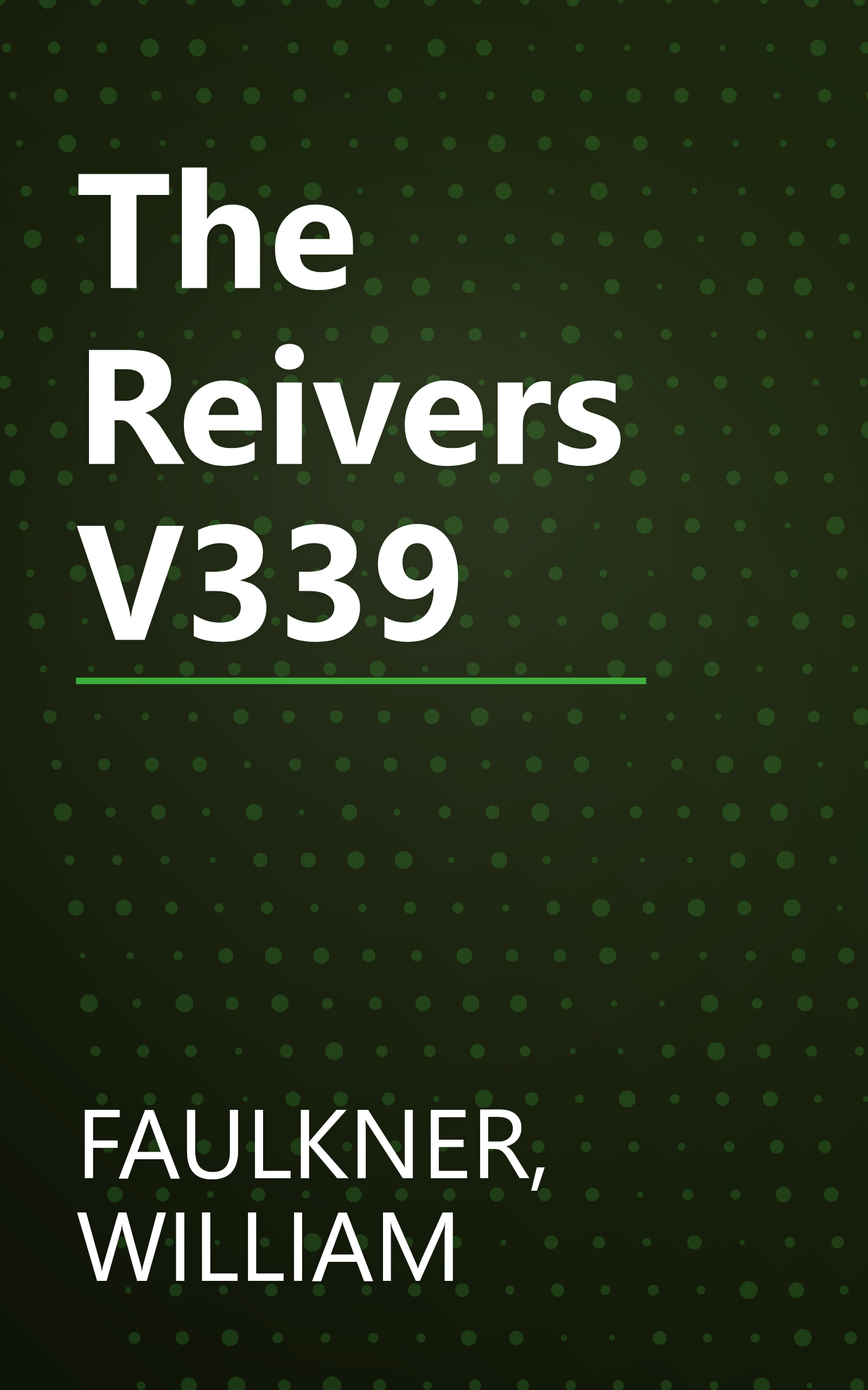 The Reivers V339 book cover
