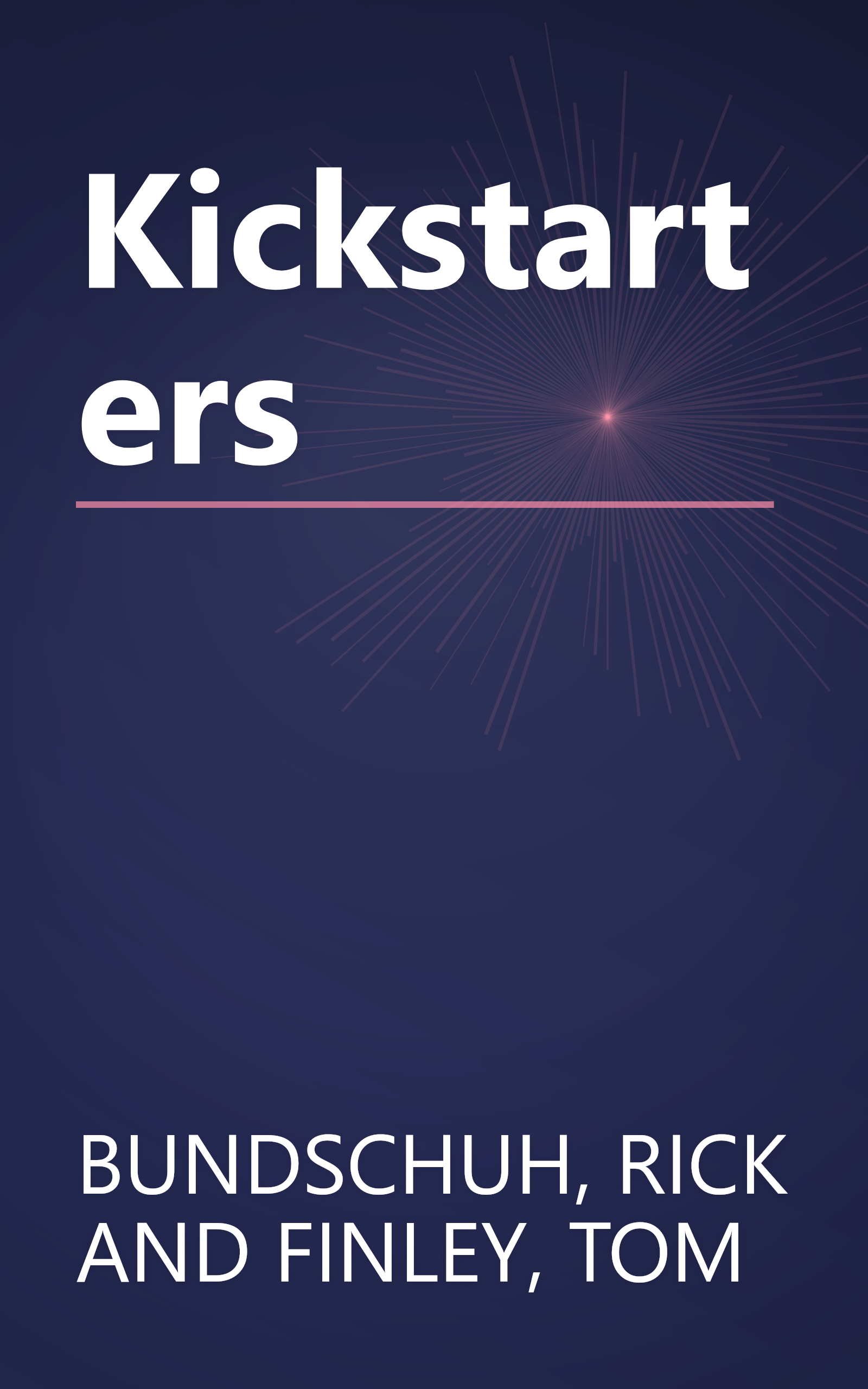 Kickstarters book cover