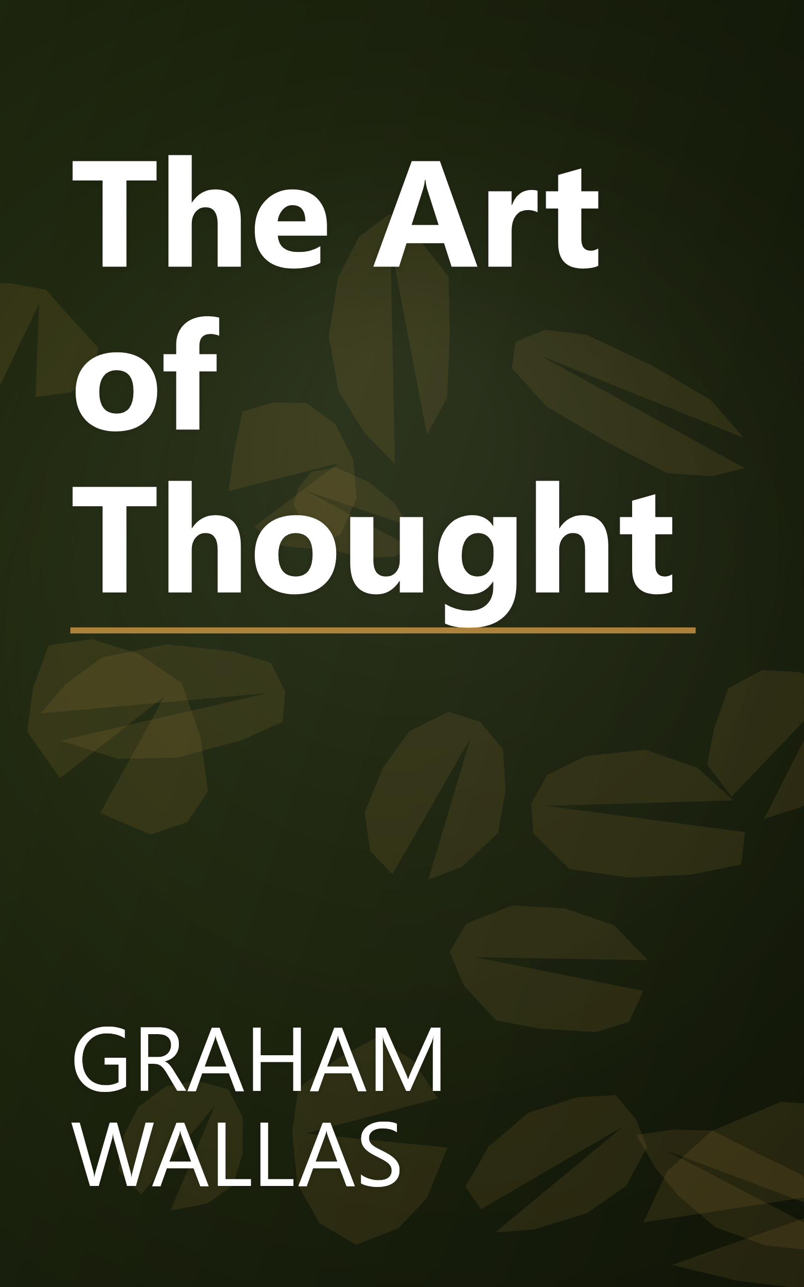 The Art of Thought book cover